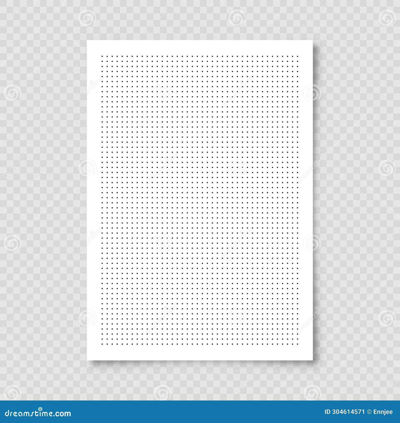 Dotted Graph Paper with Grid. Polka Dot Pattern, Geometric Texture for ...