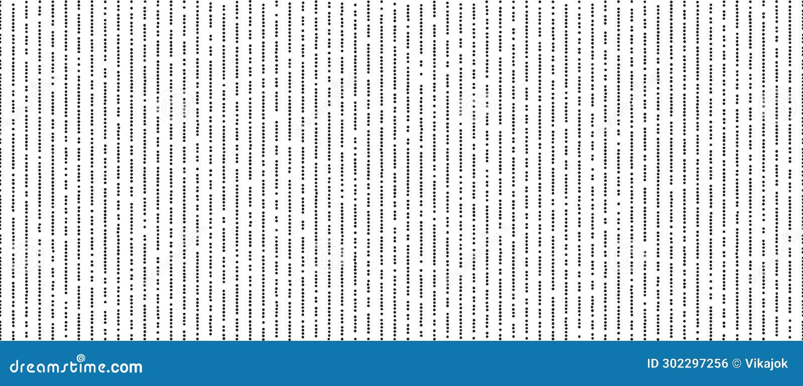 Dotted Lines Seamless Pattern. Stippled Line Background. Vertical Dot ...