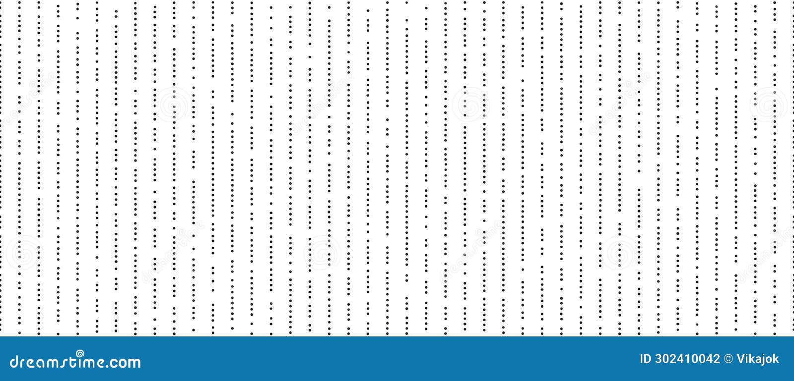 Dotted Lines Seamless Pattern. Stippled Line Background. Vertical Dot ...