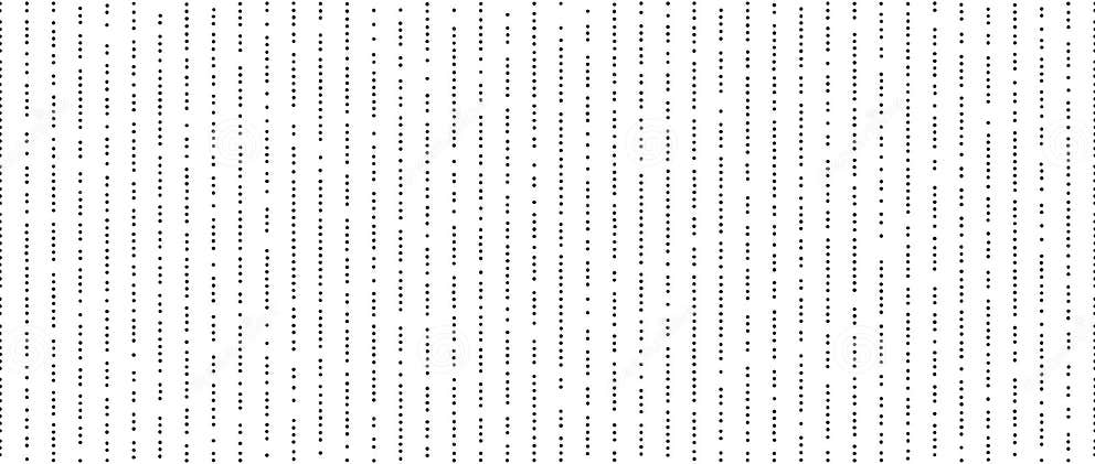 Dotted Lines Seamless Pattern. Stippled Line Background. Vertical Dot ...