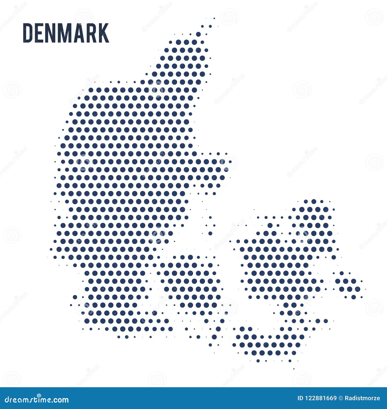 Denmark Map Isolated On Png Or Transparent Background,Symbol Of Denmark ...