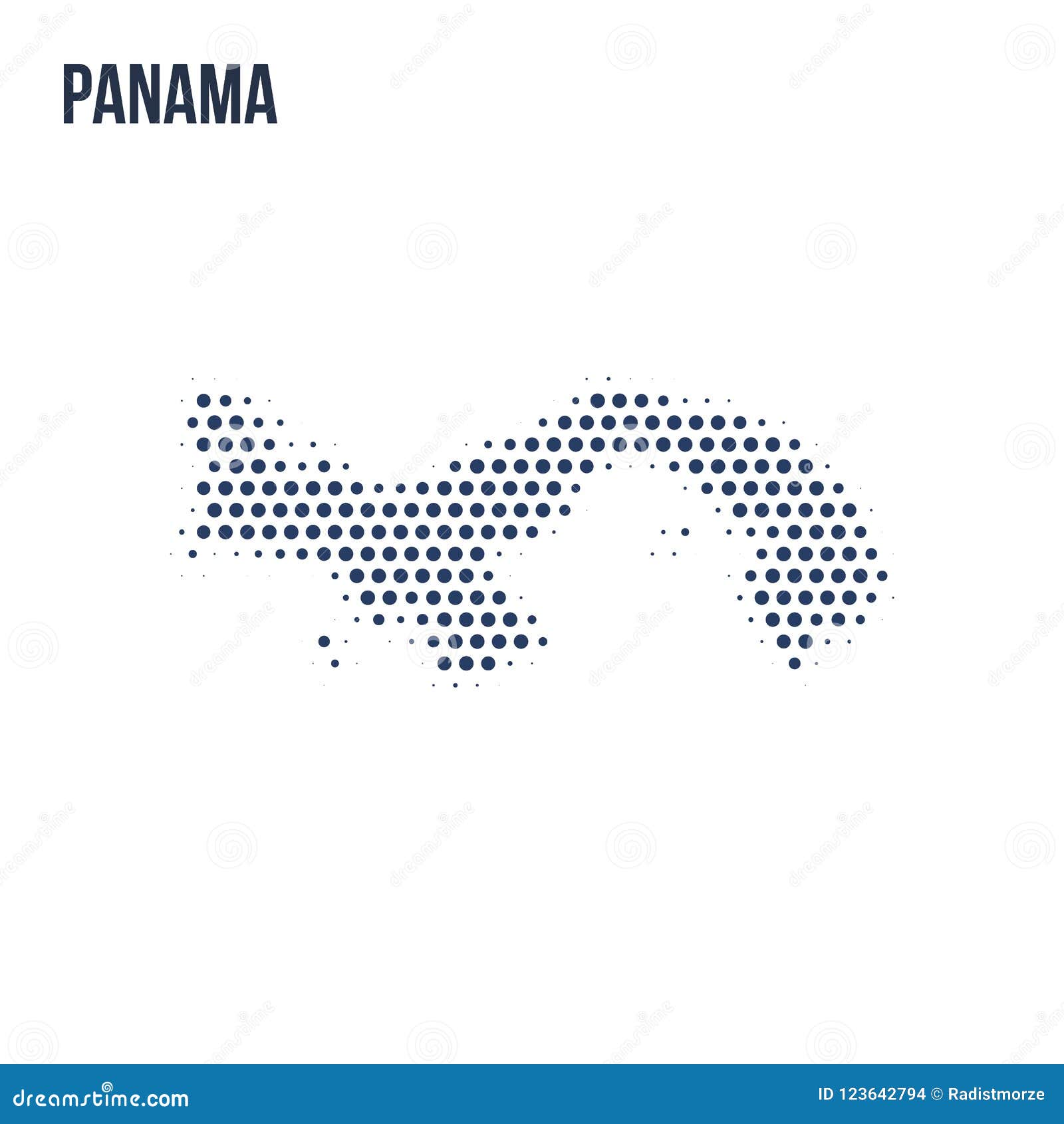 Panama Set. Isolated Panama Architecture On White Background Cartoon ...