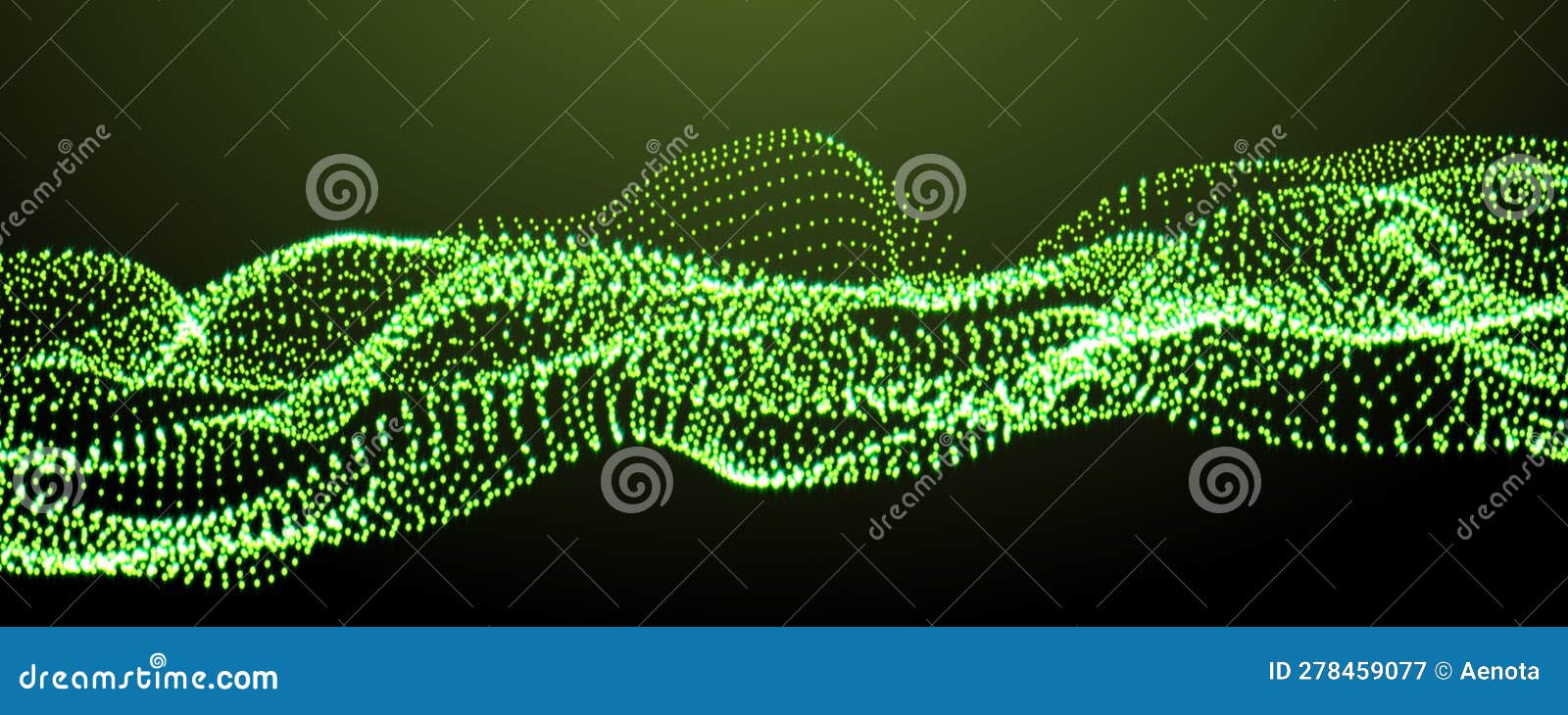 Dotted Oscillation Background Stock Illustration - Illustration of ...