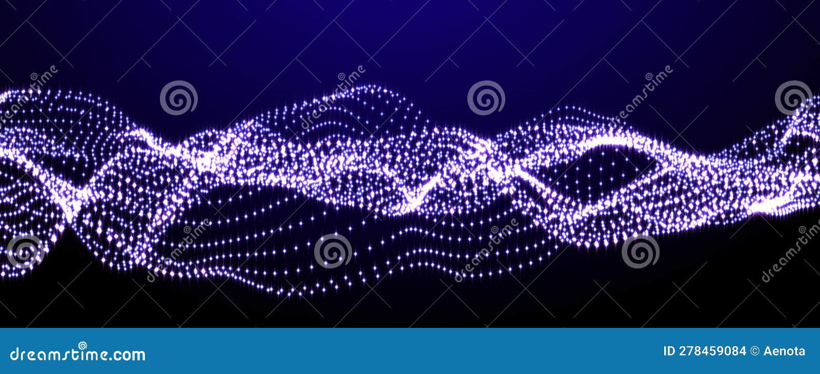 Dotted Oscillation Background Stock Illustration - Illustration of ...