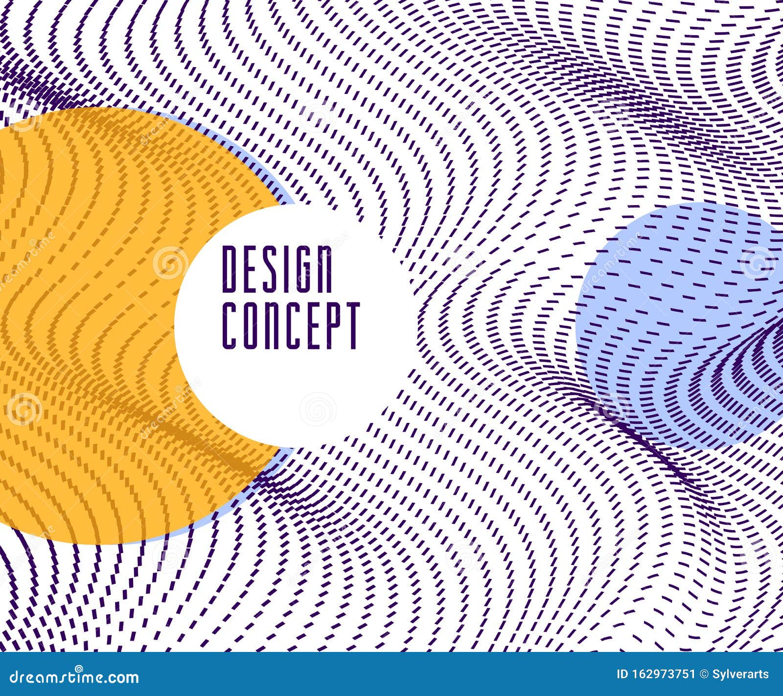 Dotted Particles Flow Vector Abstract Background, Science and ...