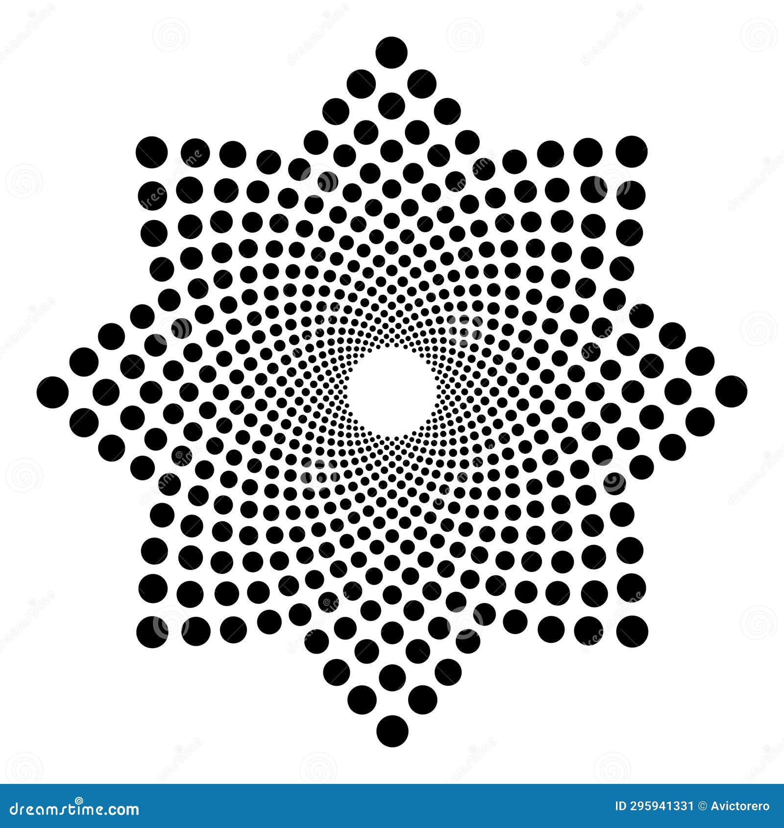 Dotted Pattern Geometric Shape Design Element Stock Vector ... Dotted Pattern Geometric Shape Design Element Stock Vector ...