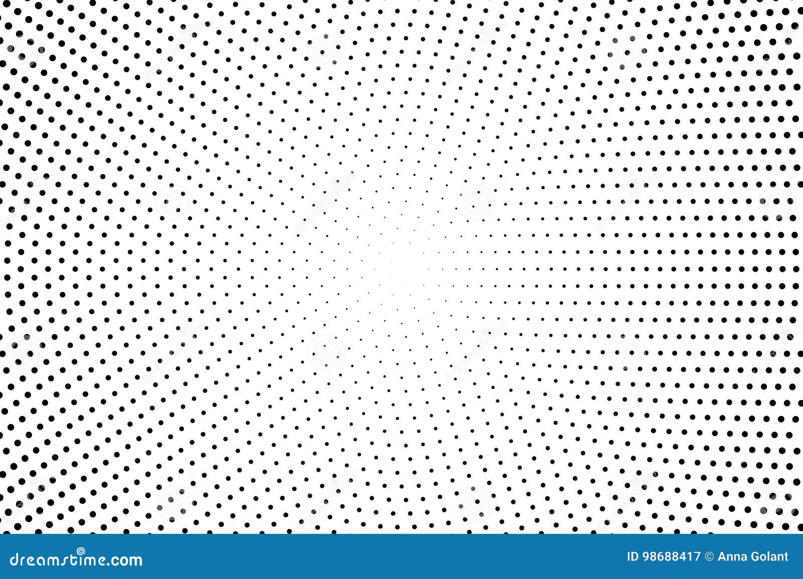 Dotted Retro Backdrop, Panels with Dots, Points, Circles, Rounds. Comic ...