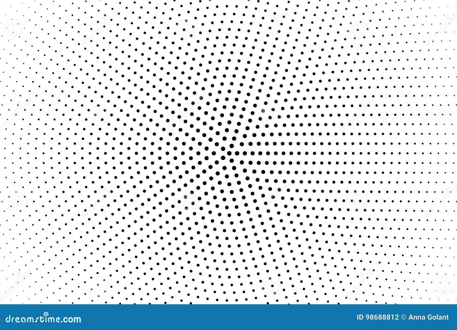 Dotted Retro Backdrop, Panels with Dots, Points, Circles, Rounds. Comic ...