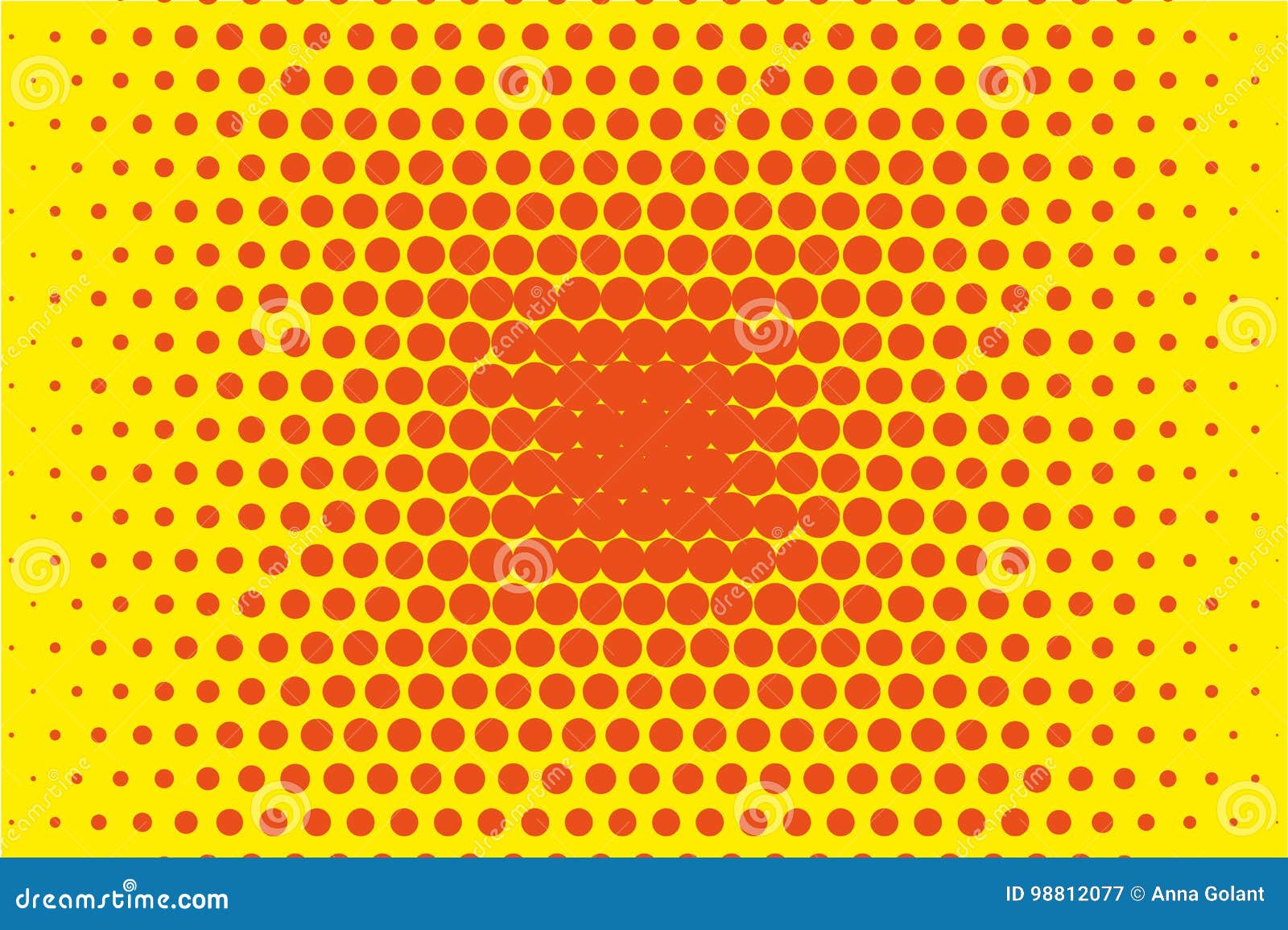 Dotted Retro Backdrop, Panels with Dots, Points, Circles, Rounds. Comic ...