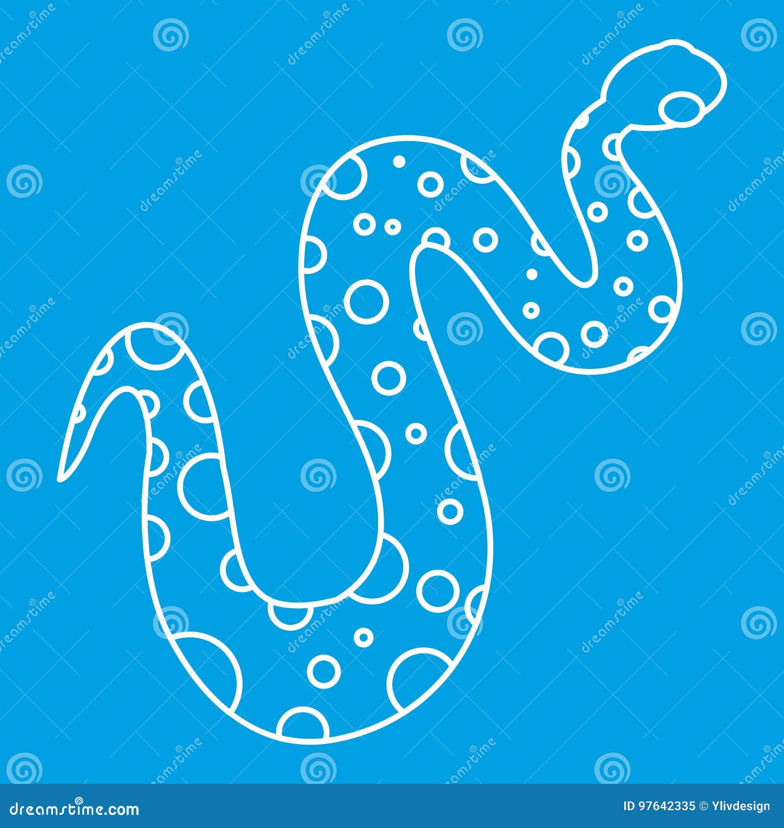 Dotted Snake Icon White Stock Illustrations – 47 Dotted Snake Icon ...