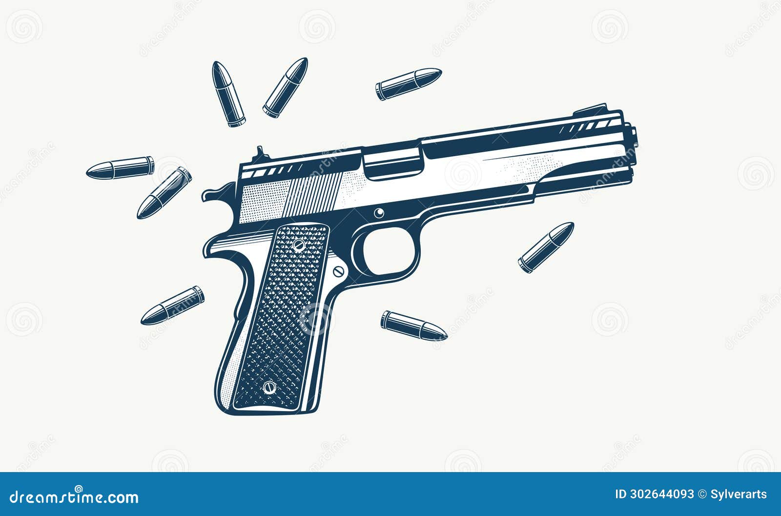 Dotted Vector Abstract Background, Blue Dots in Perspective Flow, Multimedia Information Theme ...