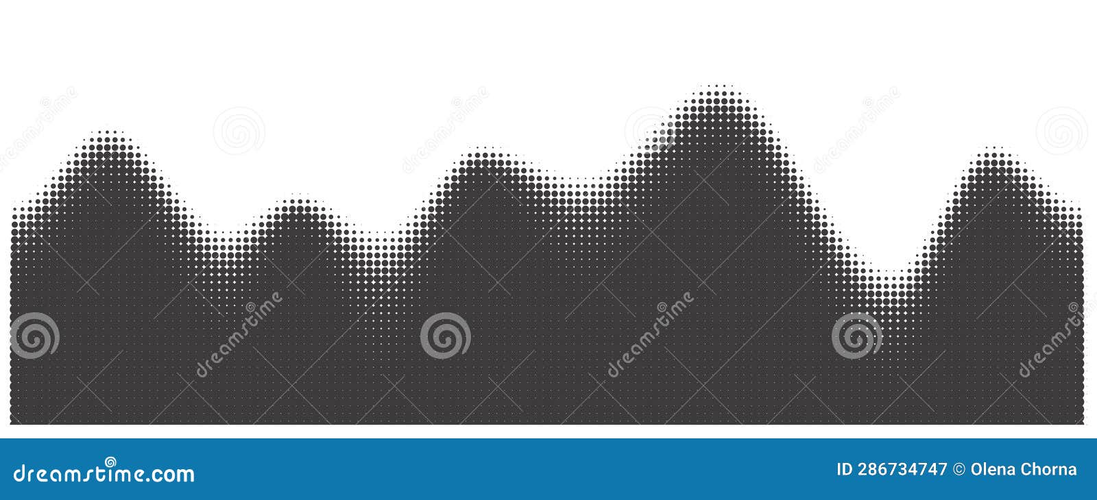 Dotted Wave Background. Halftone Abstract Vector Gradient. Particle Flow Fade. Textured Fluid ...