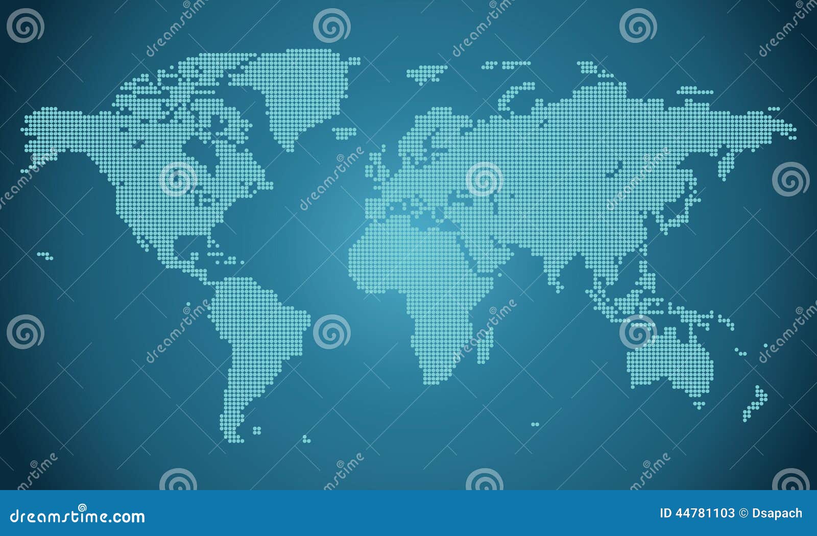 Precise World Map Planisphere Cartoon Vector | CartoonDealer.com #5785239