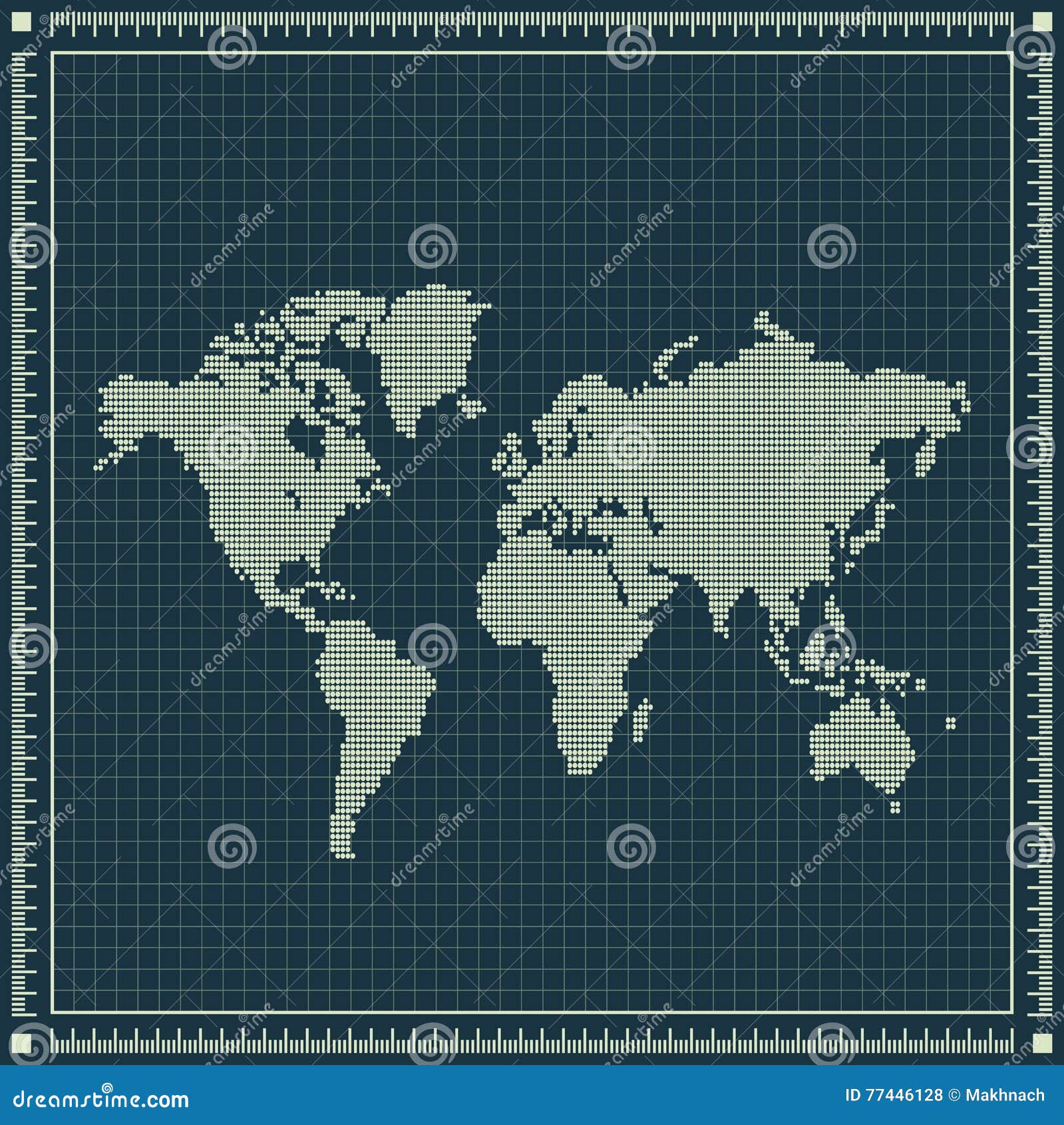 Blueprint World Map Cartoon Vector | CartoonDealer.com #37927221 Blueprint World Map Cartoon Vector | CartoonDealer.com #37927221