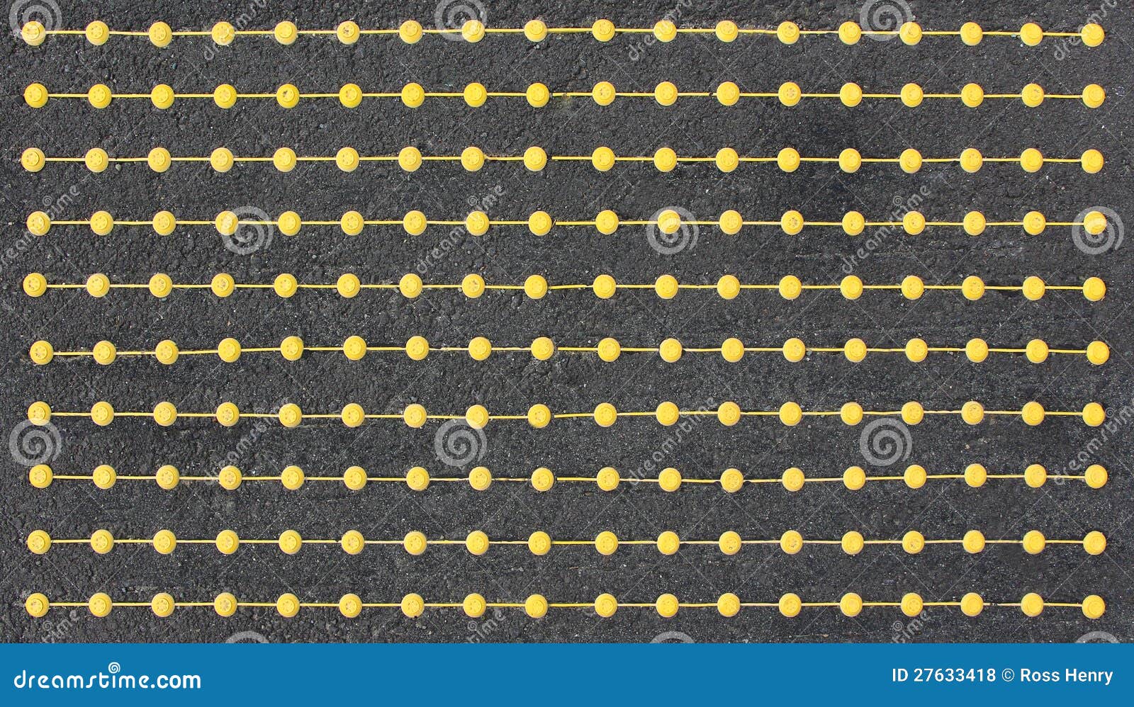 Dotted Yellow Lines stock photo. Image of background - 27633418