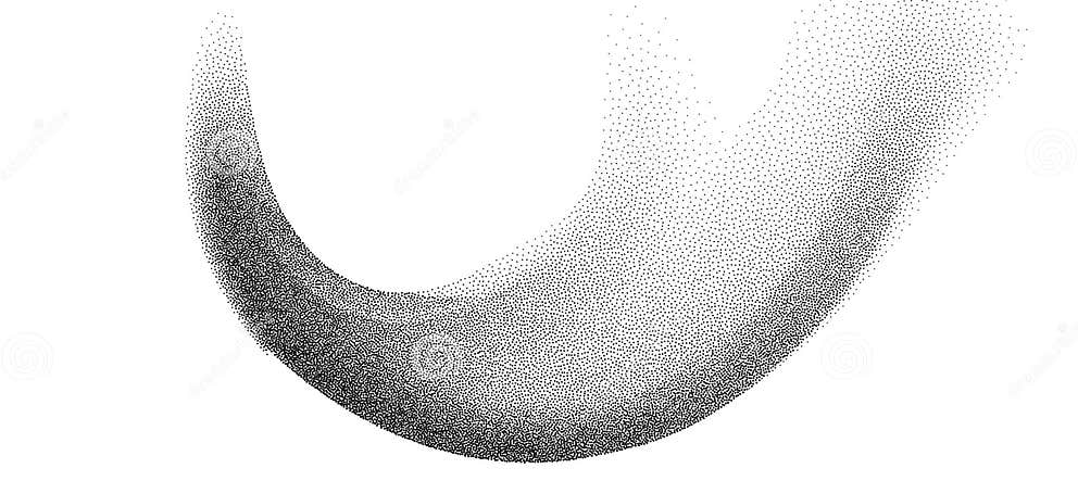 Dotwork Abstract Background, Black Grain Texture, Abstract Stipple Sand ...