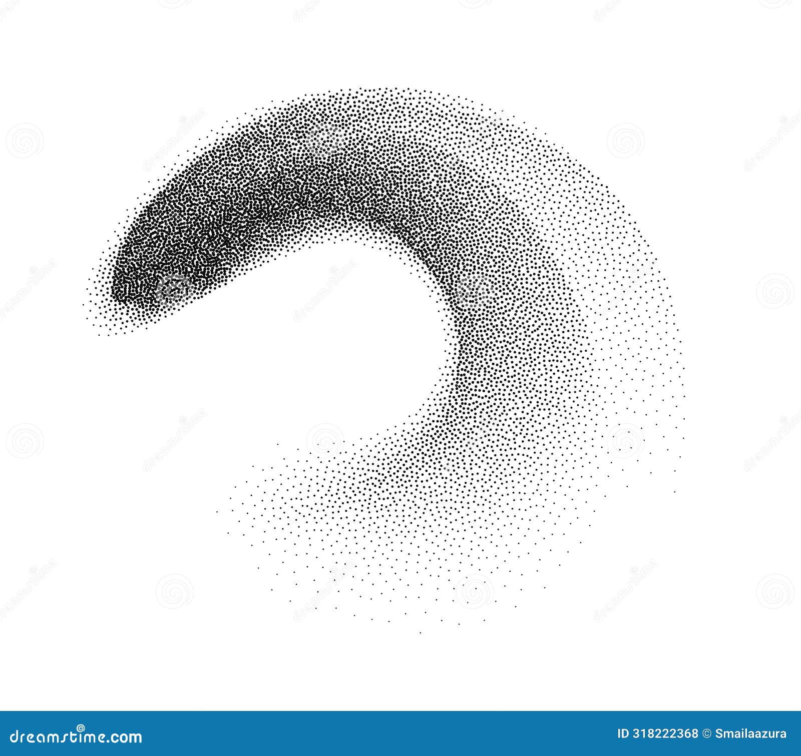 Dotwork Abstract Shapes, Black Grain Texture, Abstract Stipple Sand ...