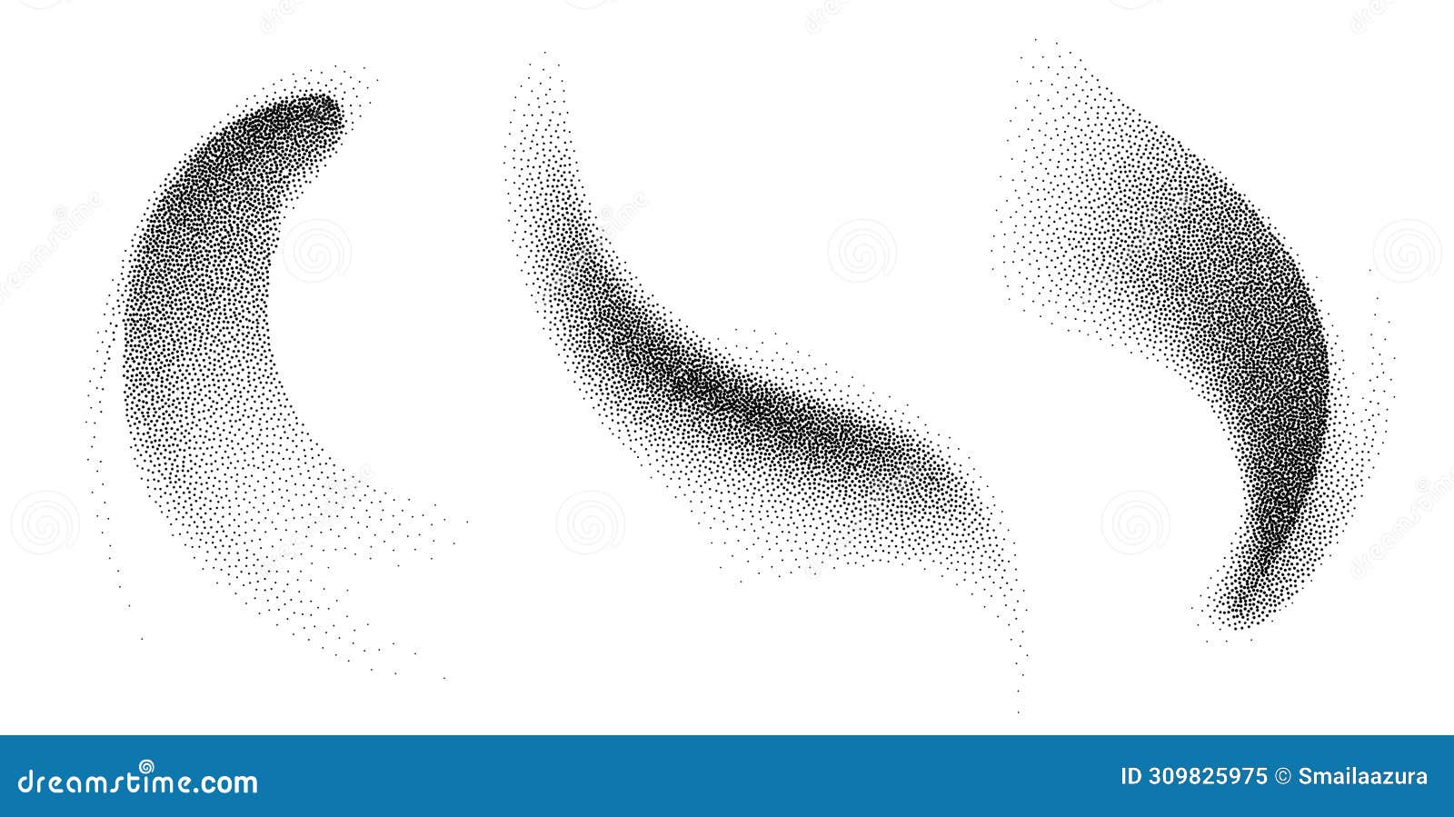 Dotwork Abstract Shapes, Black Grain Texture, Abstract Stipple Sand ...