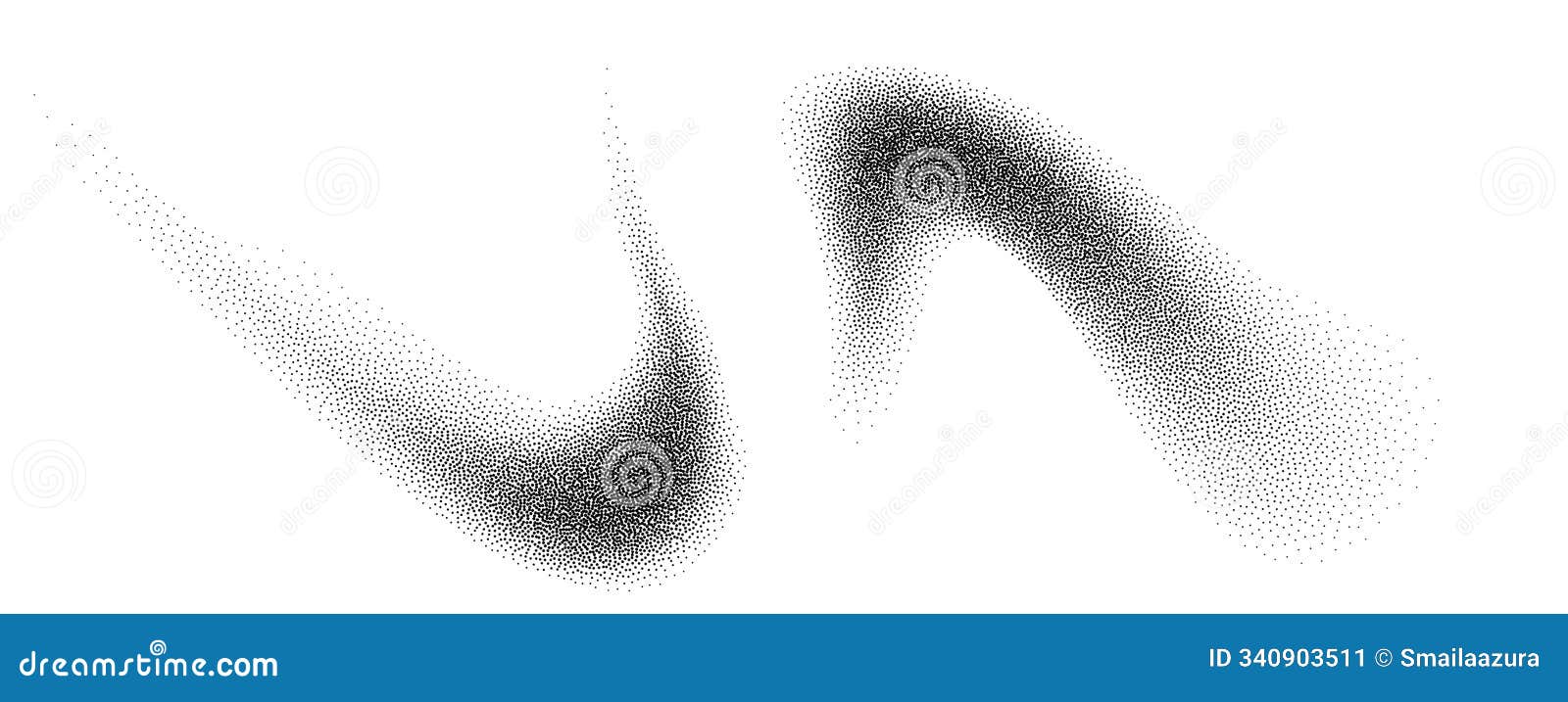 Dotwork Abstract Shapes, Black Grain Texture, Abstract Stipple Sand ...