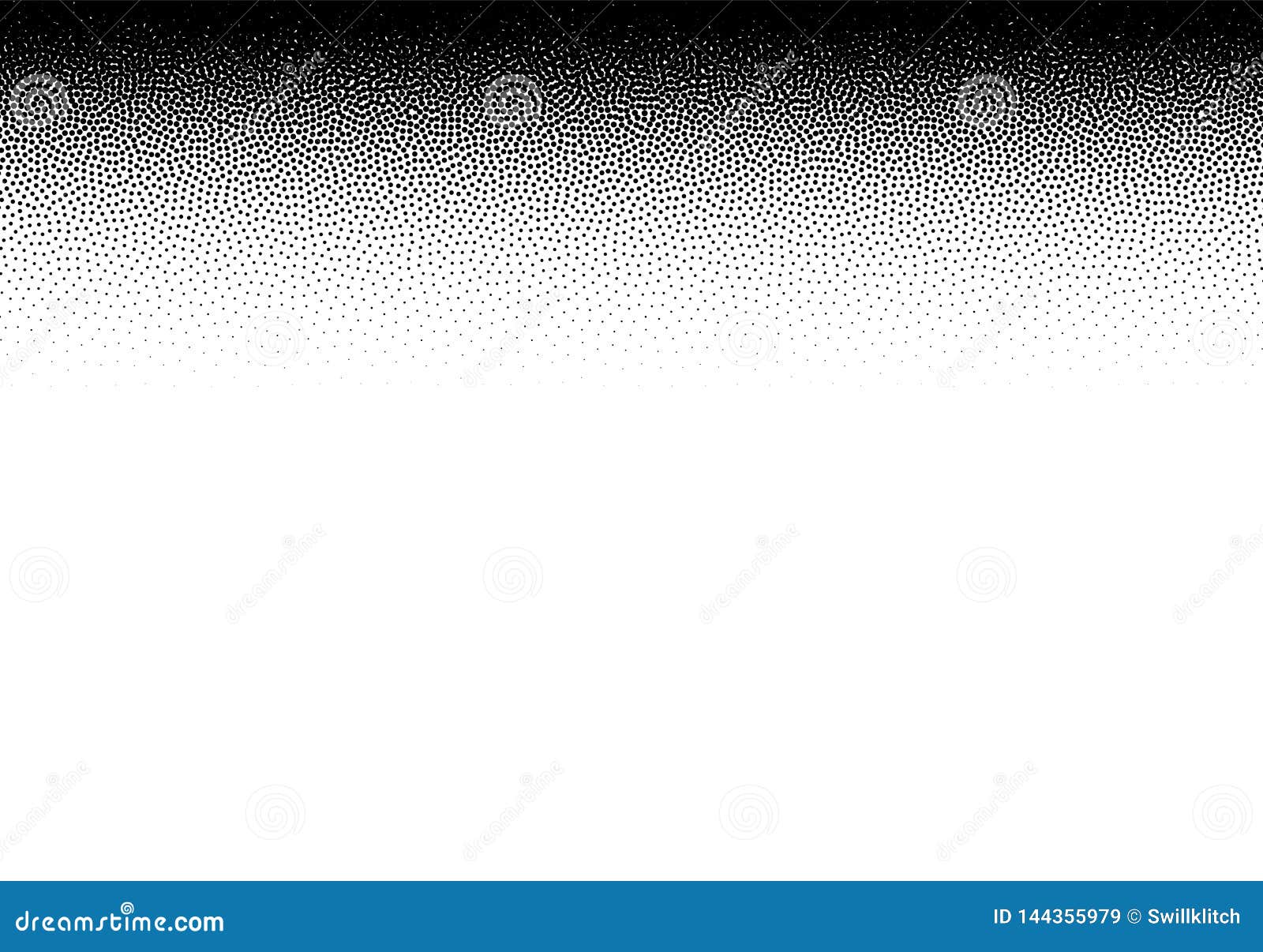 Dotwork Gradient Background, Black and White Scattered Stipple Dots ...
