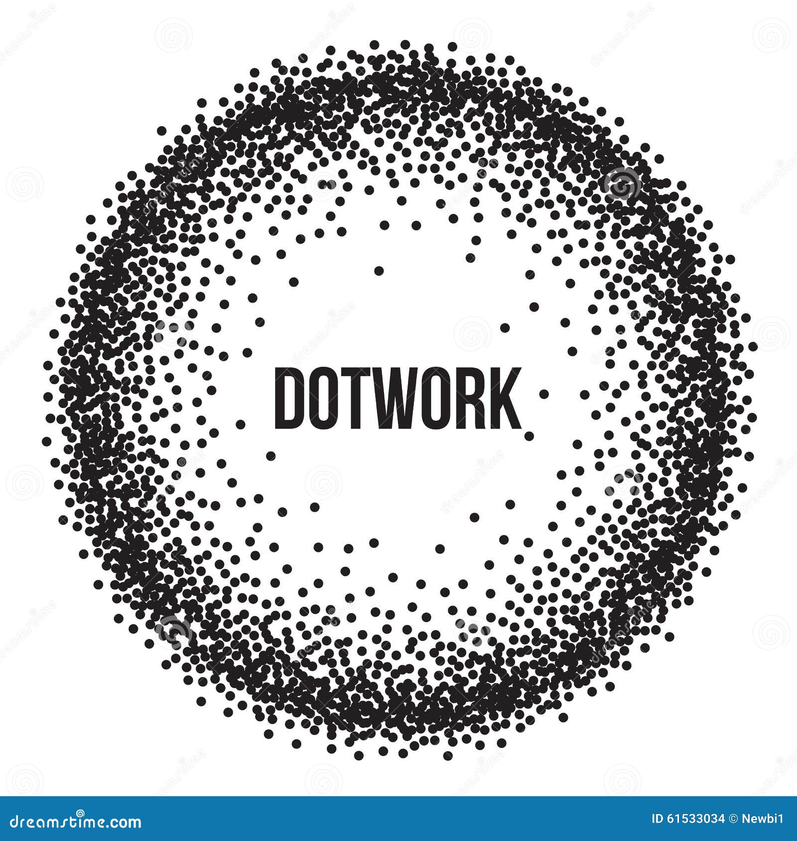Dotwork Ring Vector Banner | CartoonDealer.com #61533371