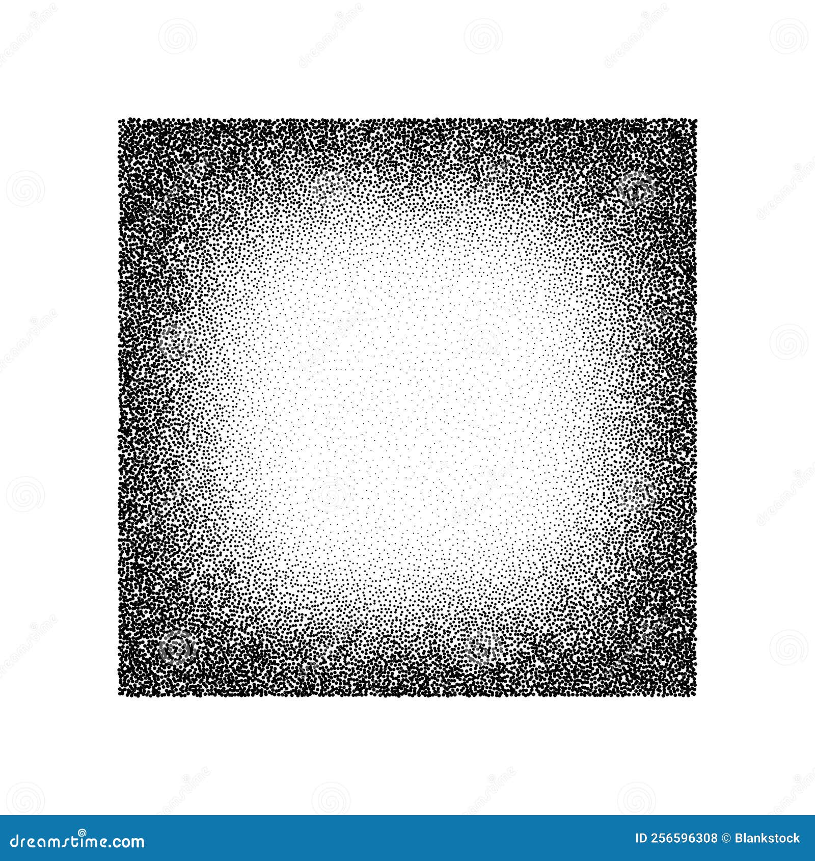 Set Of 51 Square Stipple Pattern For Design. Tile Spots Cartoon Vector ...