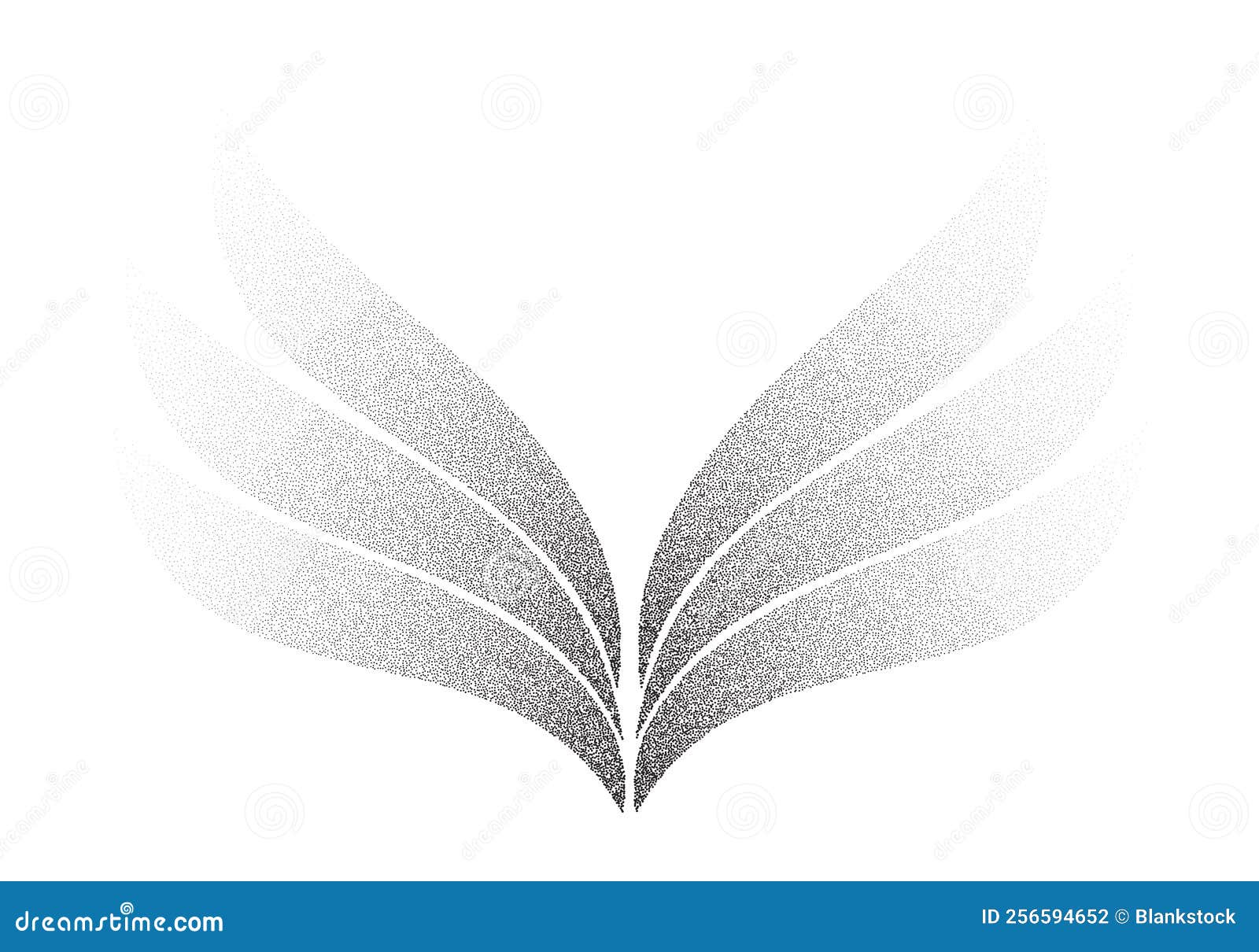 Abstract Wings Tattoo