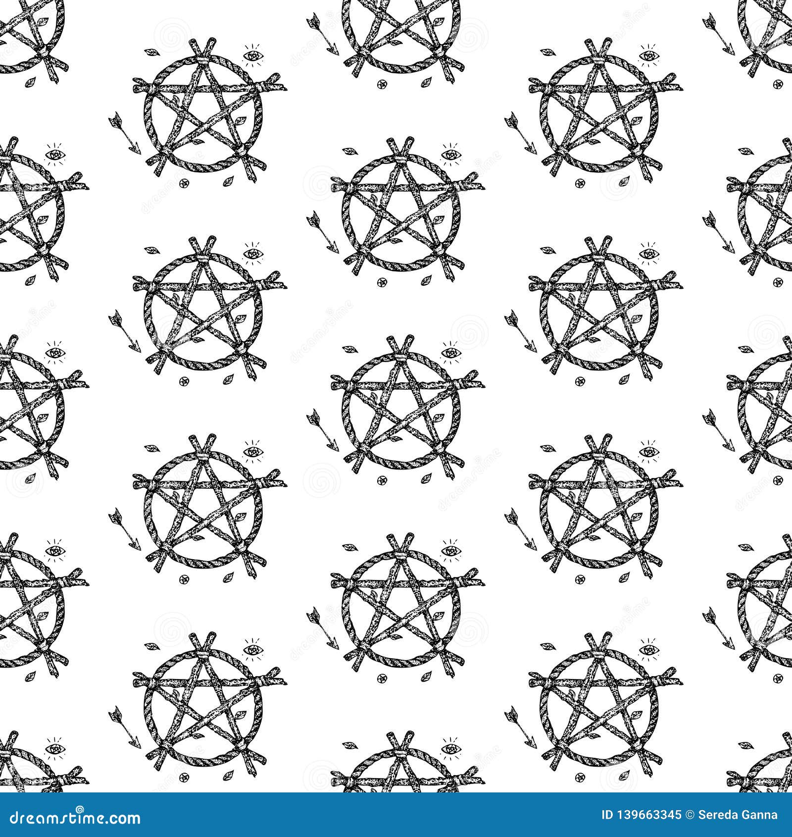 Pentagram Pattern