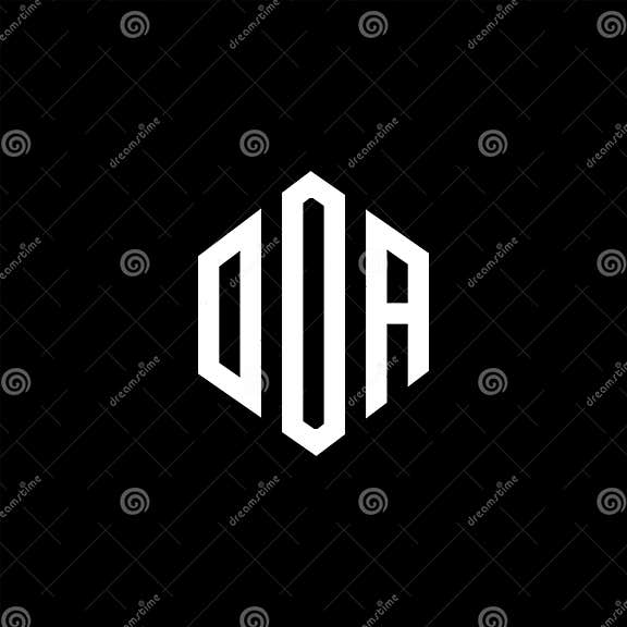 DOU Shield Abstract Monogram Letter Mark Vector Logo Stock Vector ...