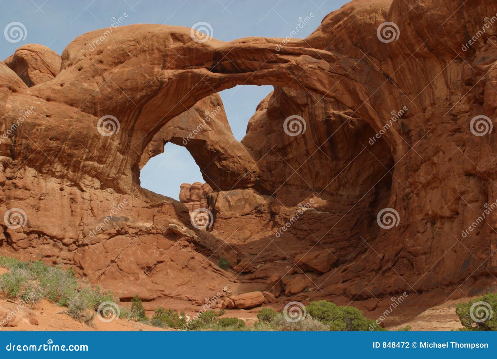 Double Arch. Stock Photography | CartoonDealer.com #43115096