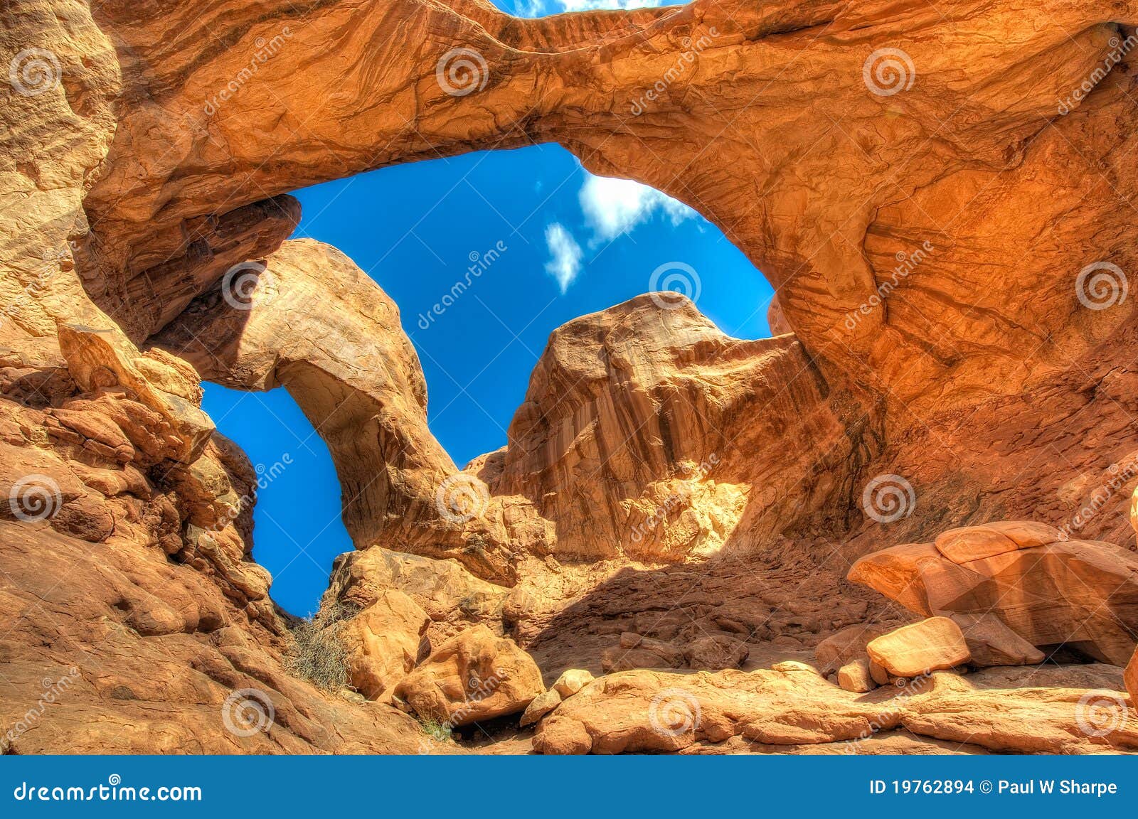 Double Arch Classic stock photo. Image of natural, color - 19762894