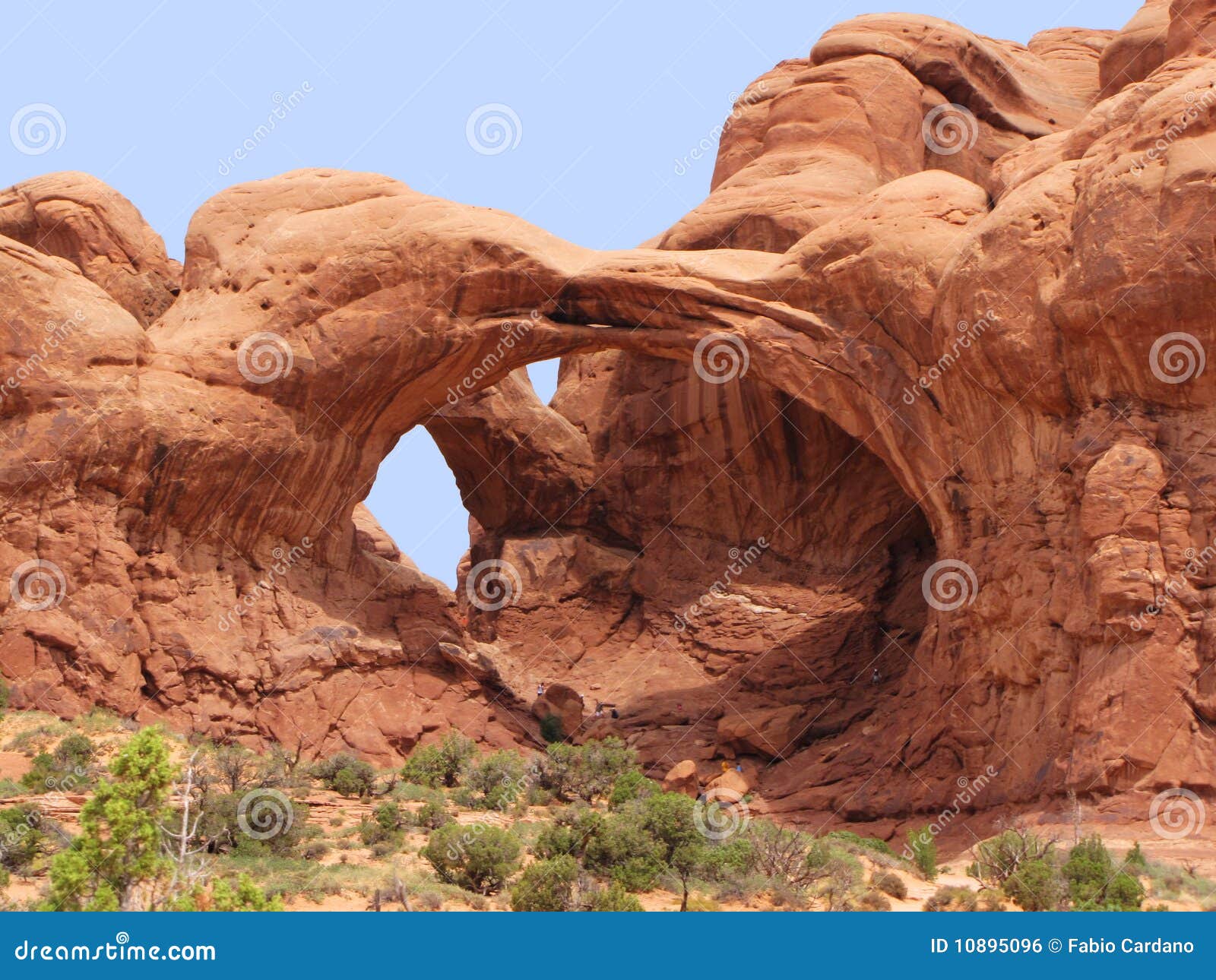 Double arches stock photo. Image of american, light, arch - 10895096