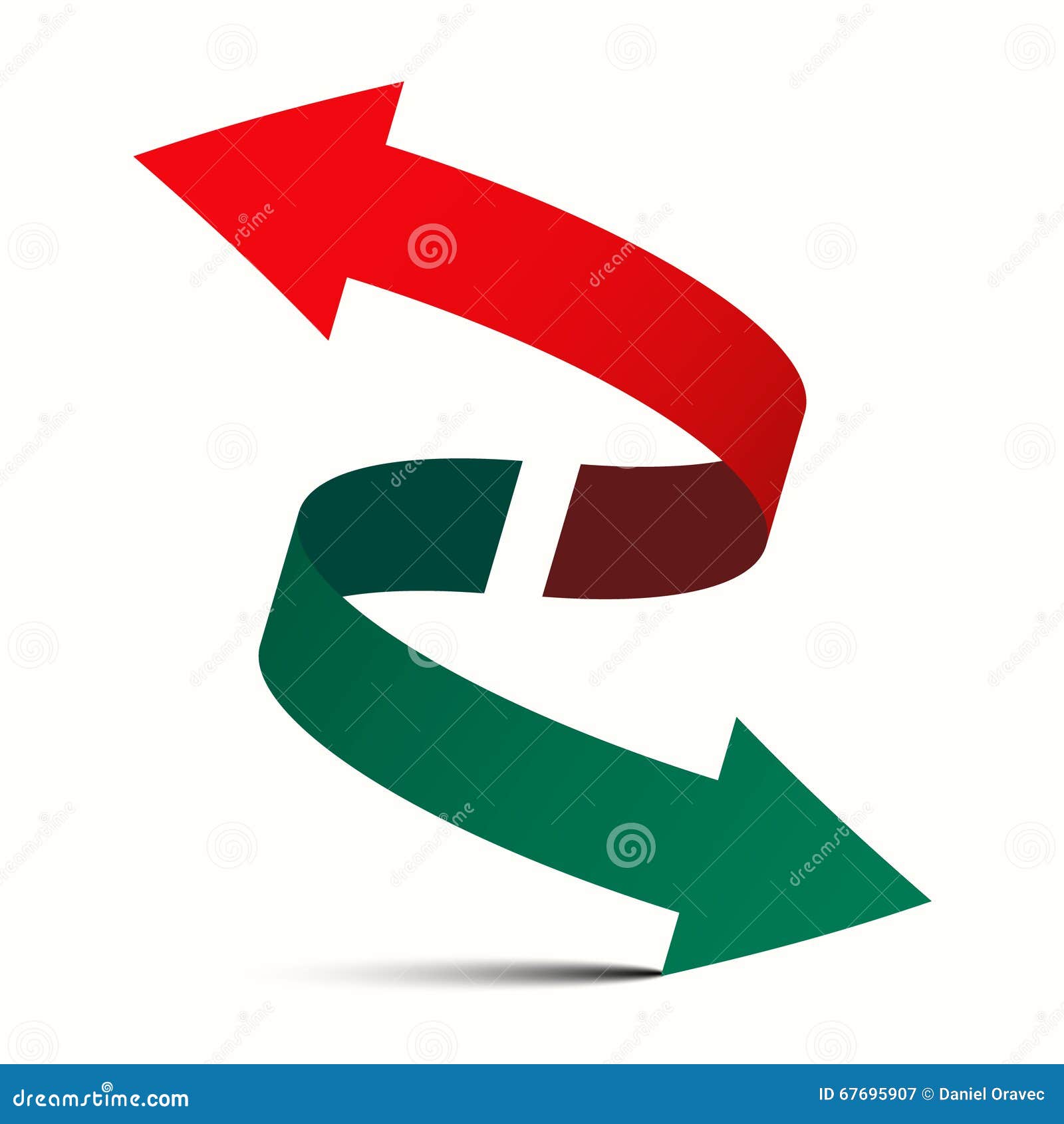 Double Arrow - Diagonal Left Right and Up Down Stock Vector ...