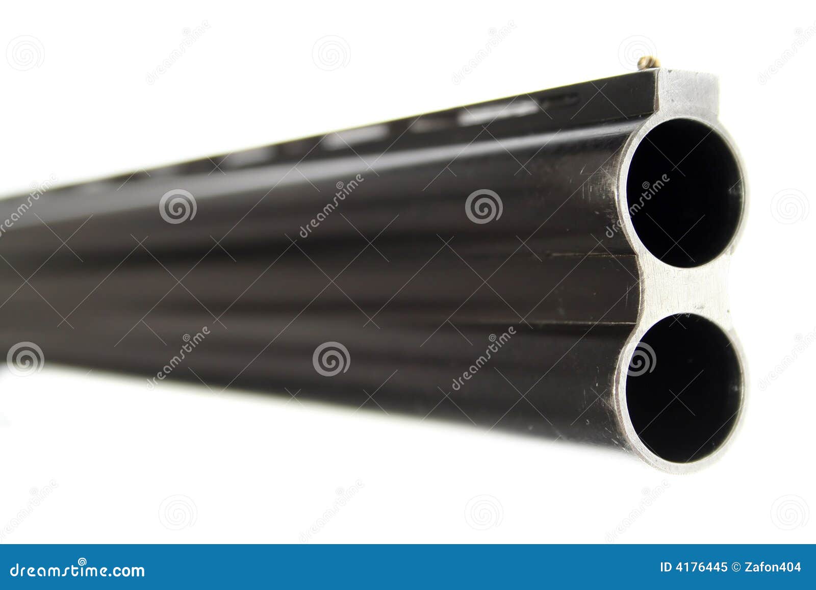 Double barrel stock image. Image of dangerous, protection - 4176445
