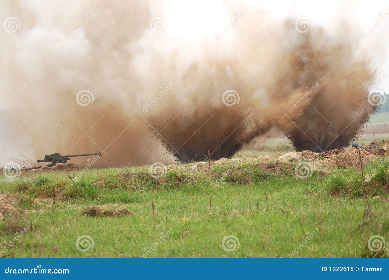 Double blast stock photo. Image of fire, bomber, defense - 1222618