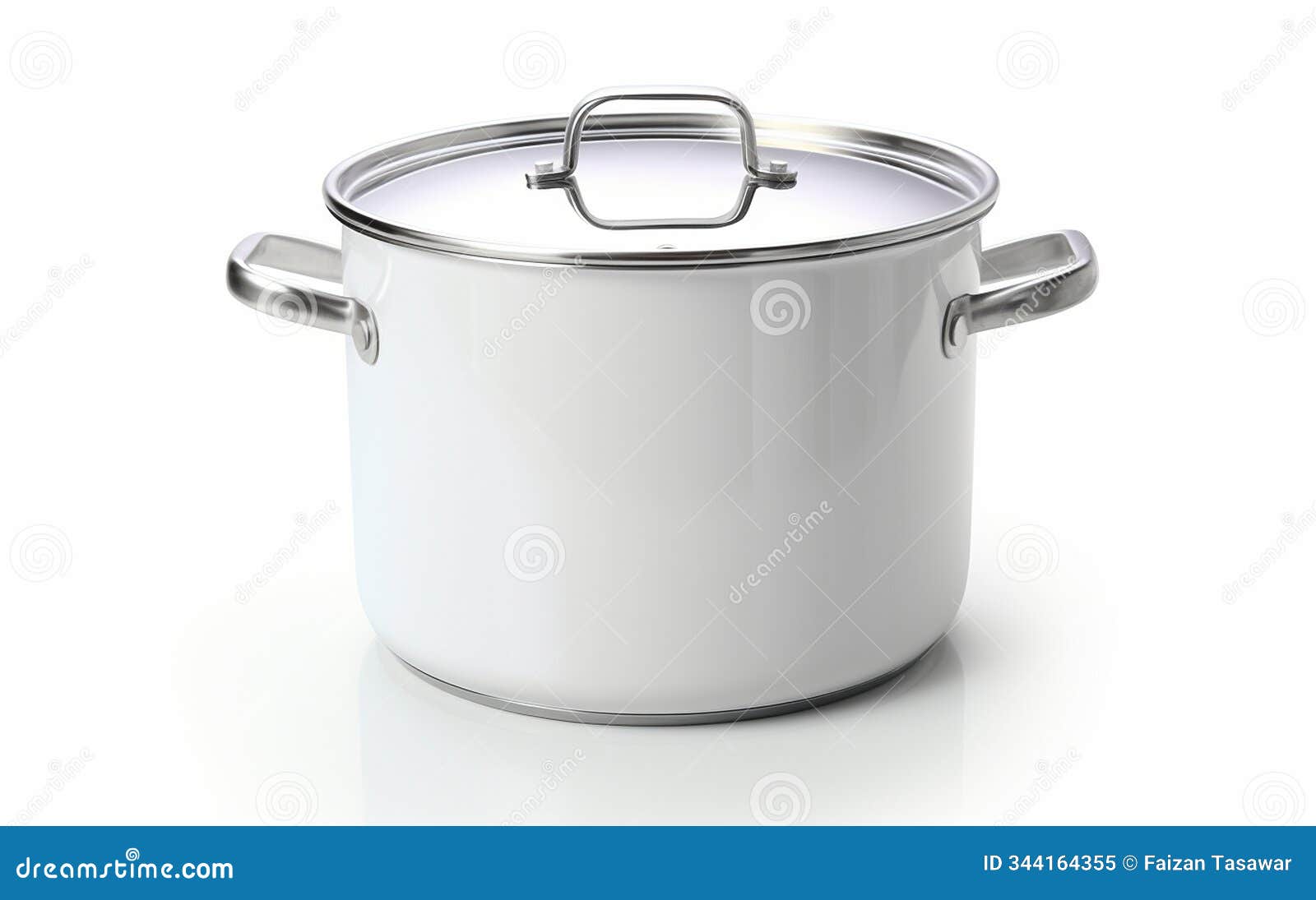 Double Boiler on White stock illustration. Illustration of asset ...