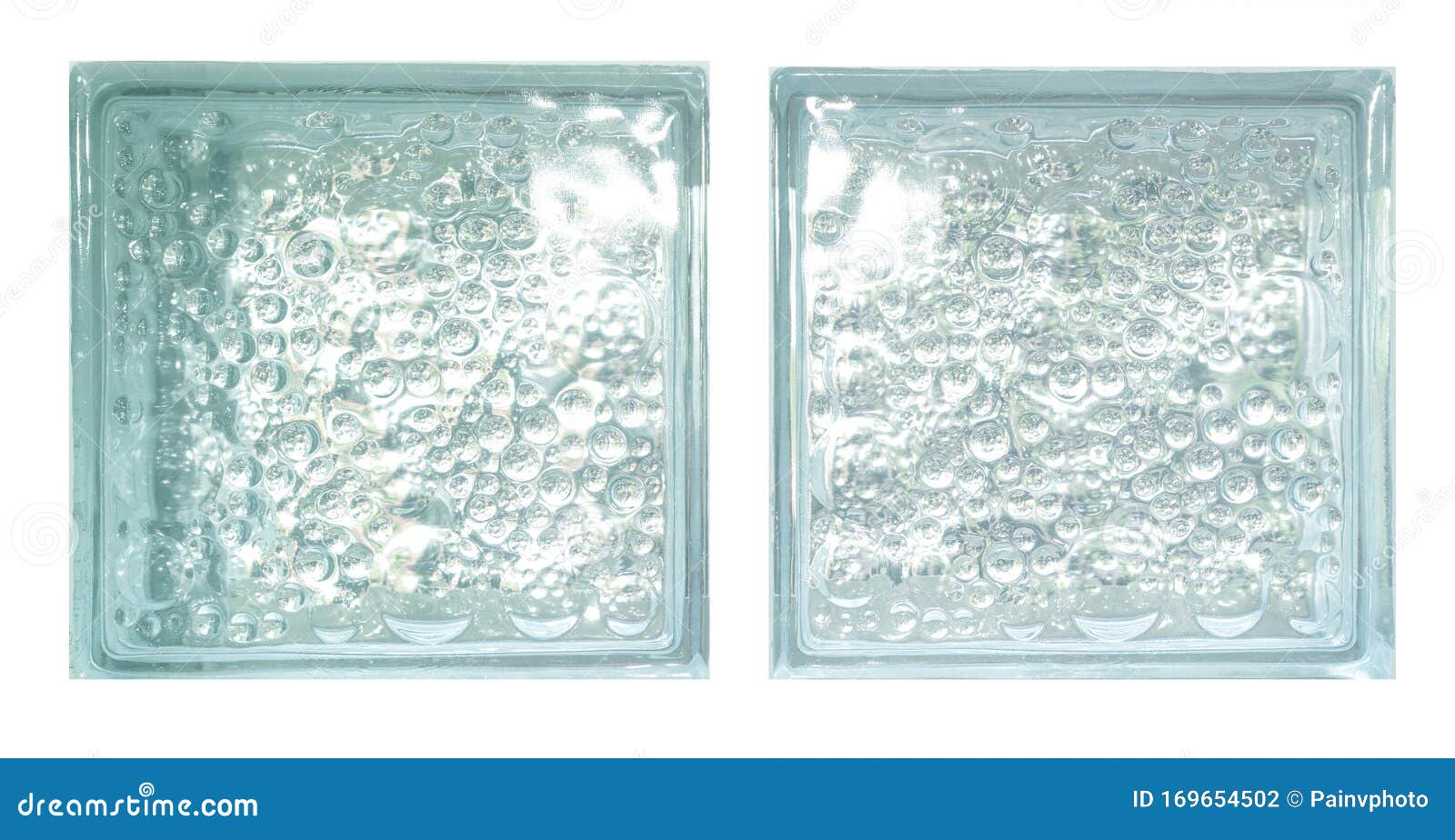 Double Bubble Glass Block Wall Stock Photography | CartoonDealer.com ...