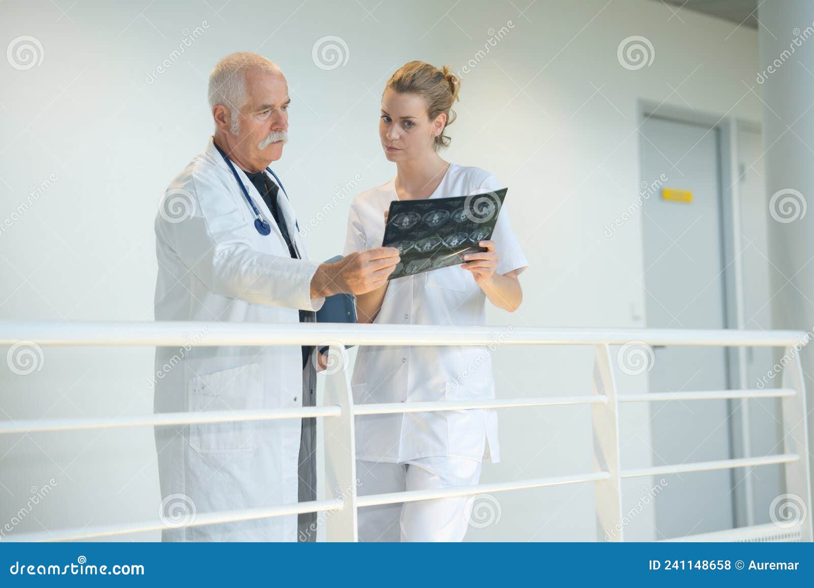 Double checking mri result stock photo. Image of result - 241148658