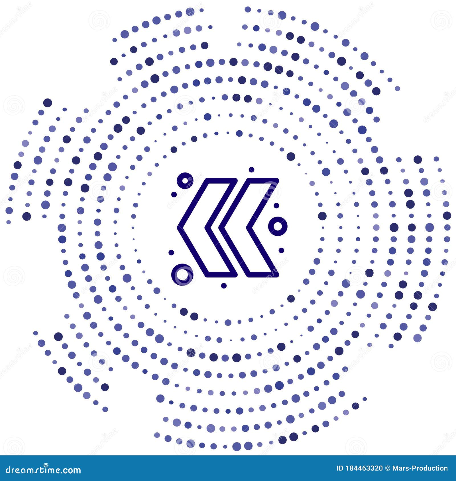 Double Chevron Vector Icon. Double Chevron Editable Stroke Stock Vector ...