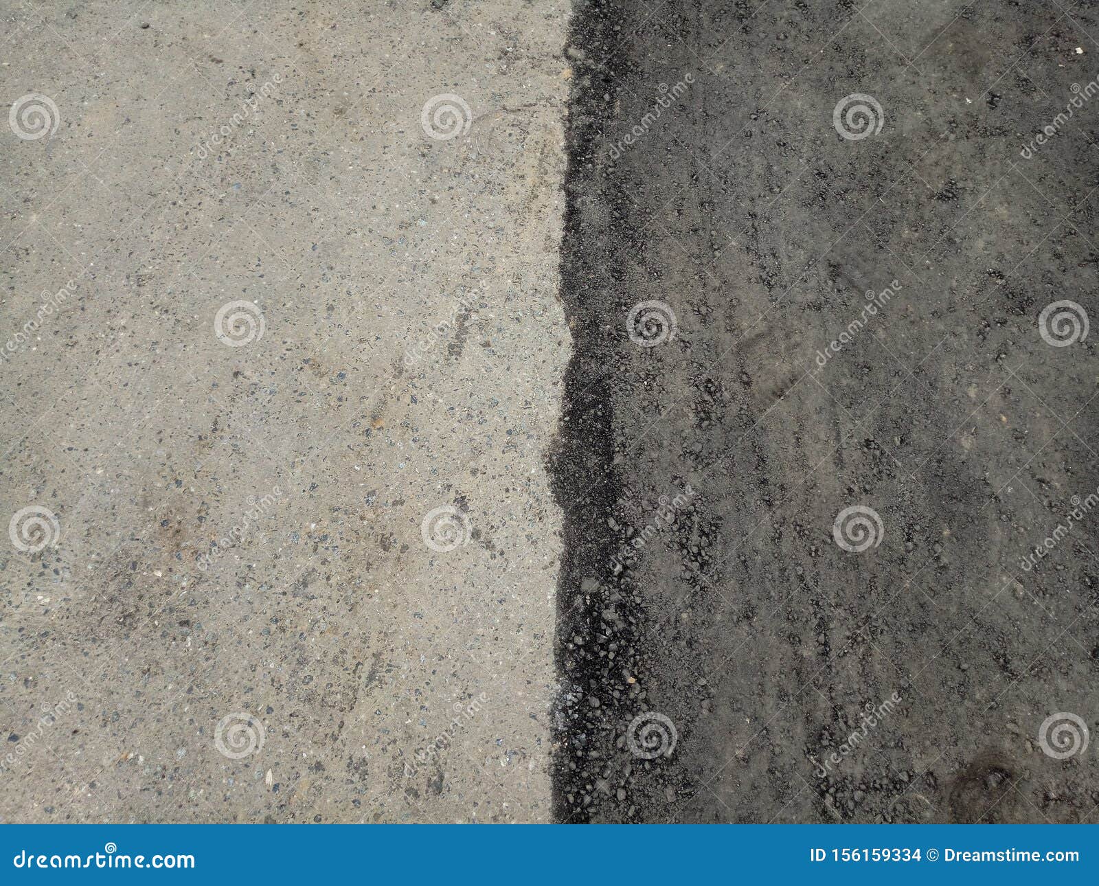 Real Asphalt Road Texture Made With Concrete, Grunge And Crude Oil ...