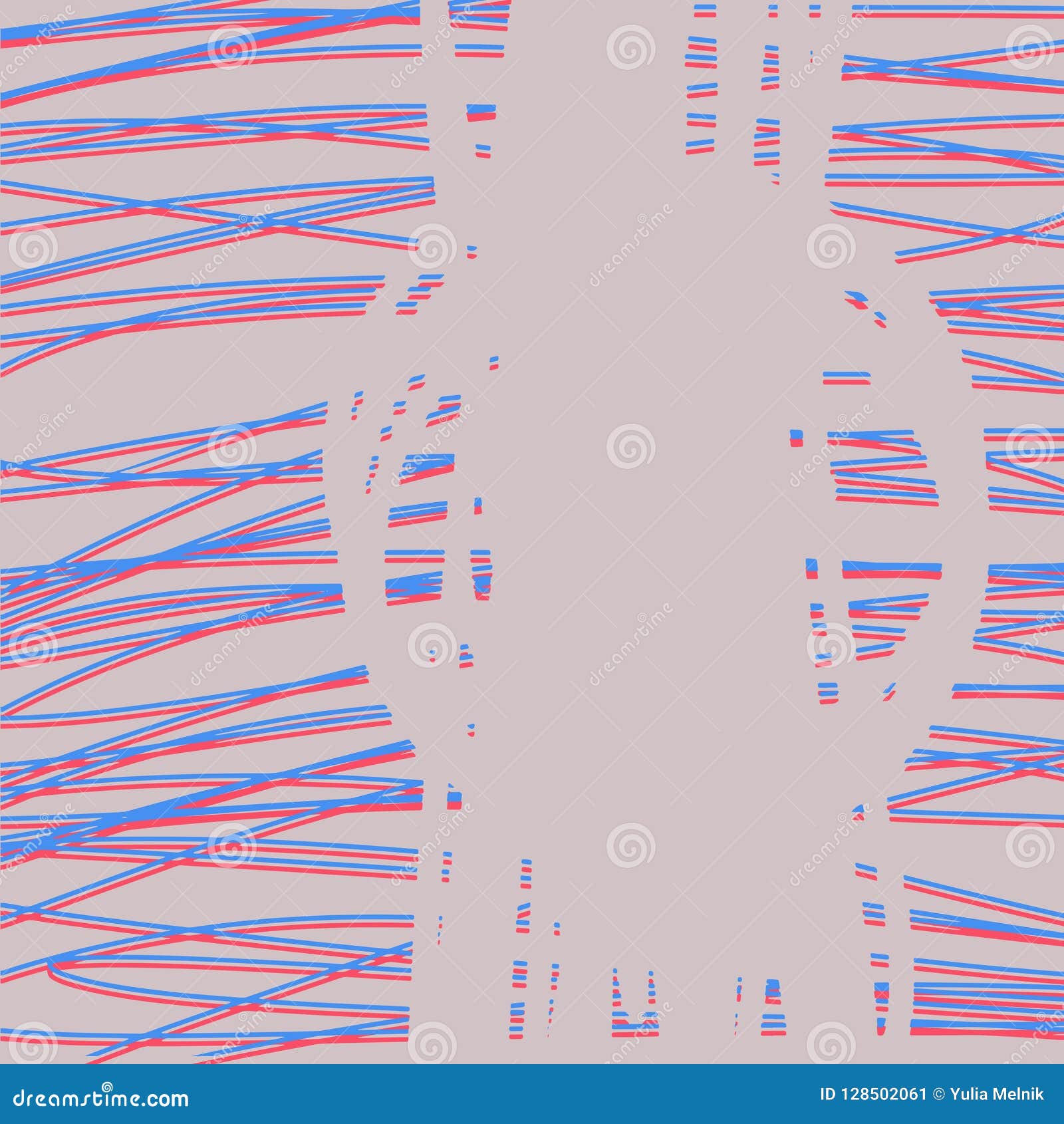 Double Colored Effect with Lines Frame Background Vector Stock Vector ...