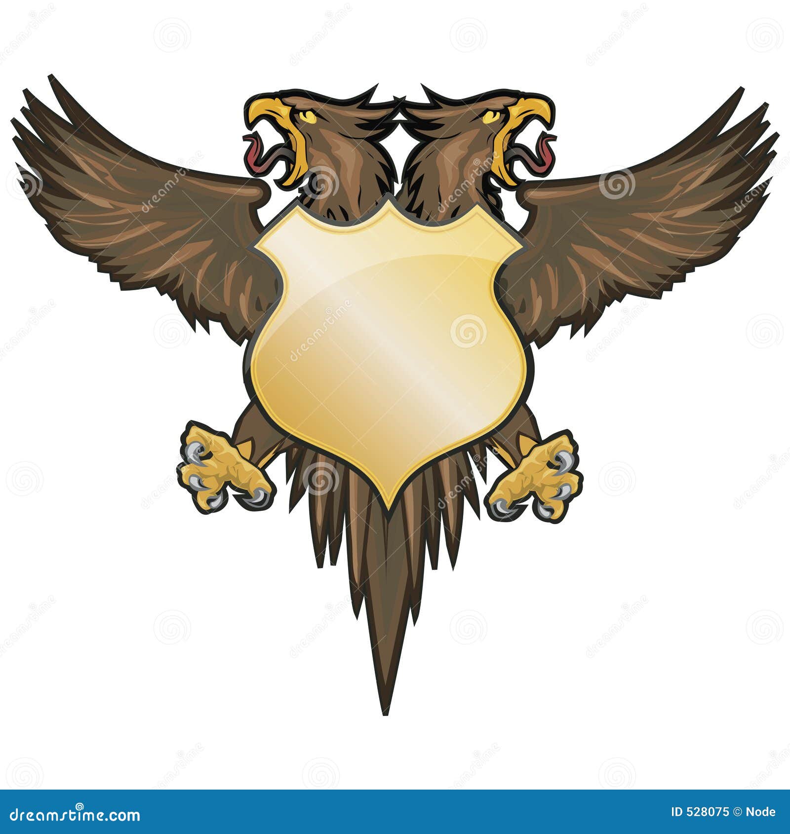 Double Crest stock vector. Illustration of beak, crest - 528075
