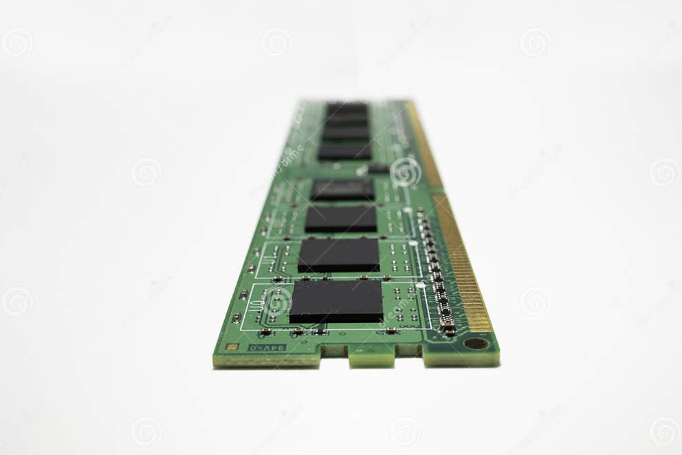 Double Data Rate 3 Synchronous Dynamic Random-Access Memory Stock Photo - Image of digital ...