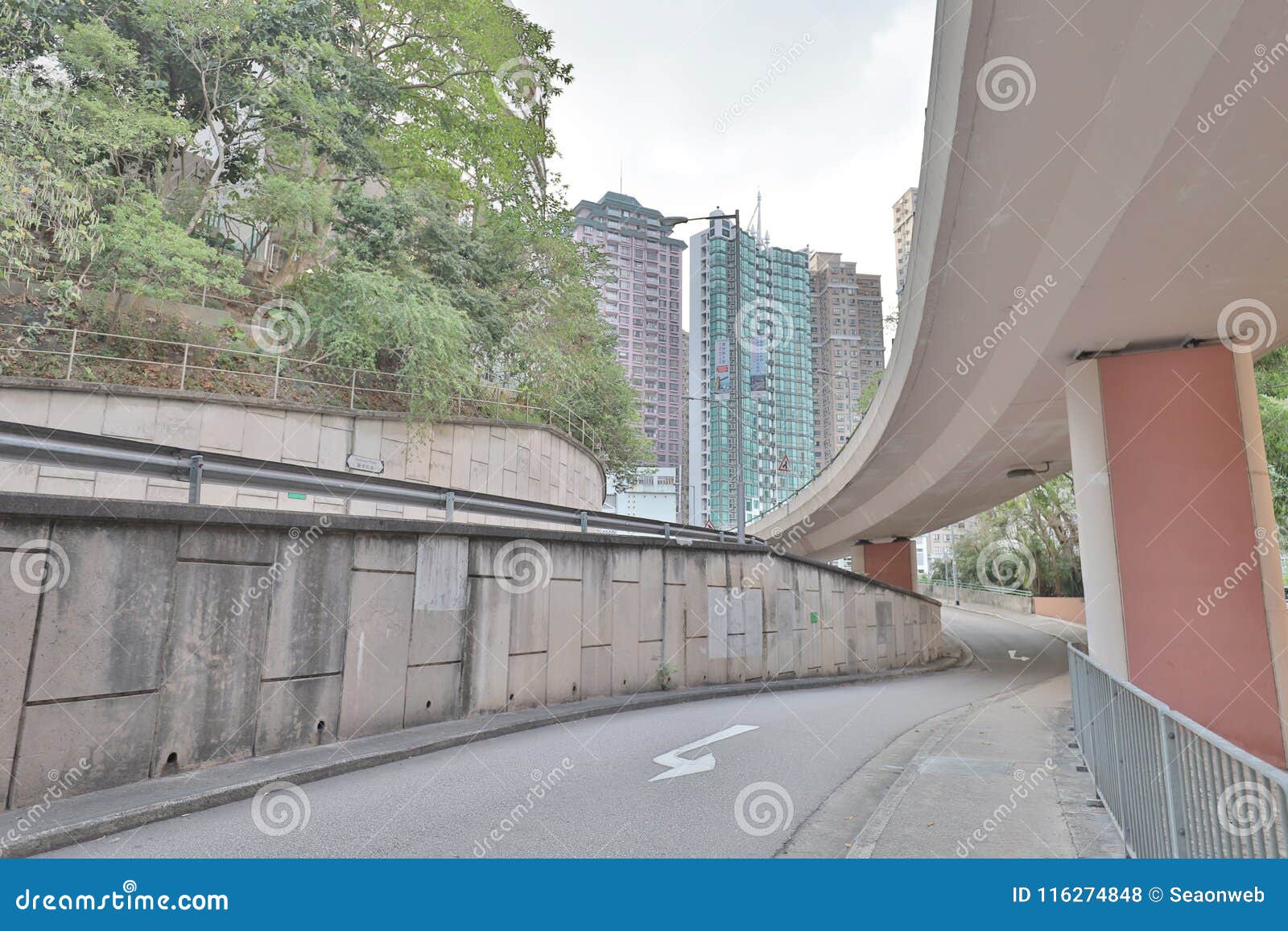 The Double Deck Bridge at Hong Kong Editorial Stock Photo - Image of ...