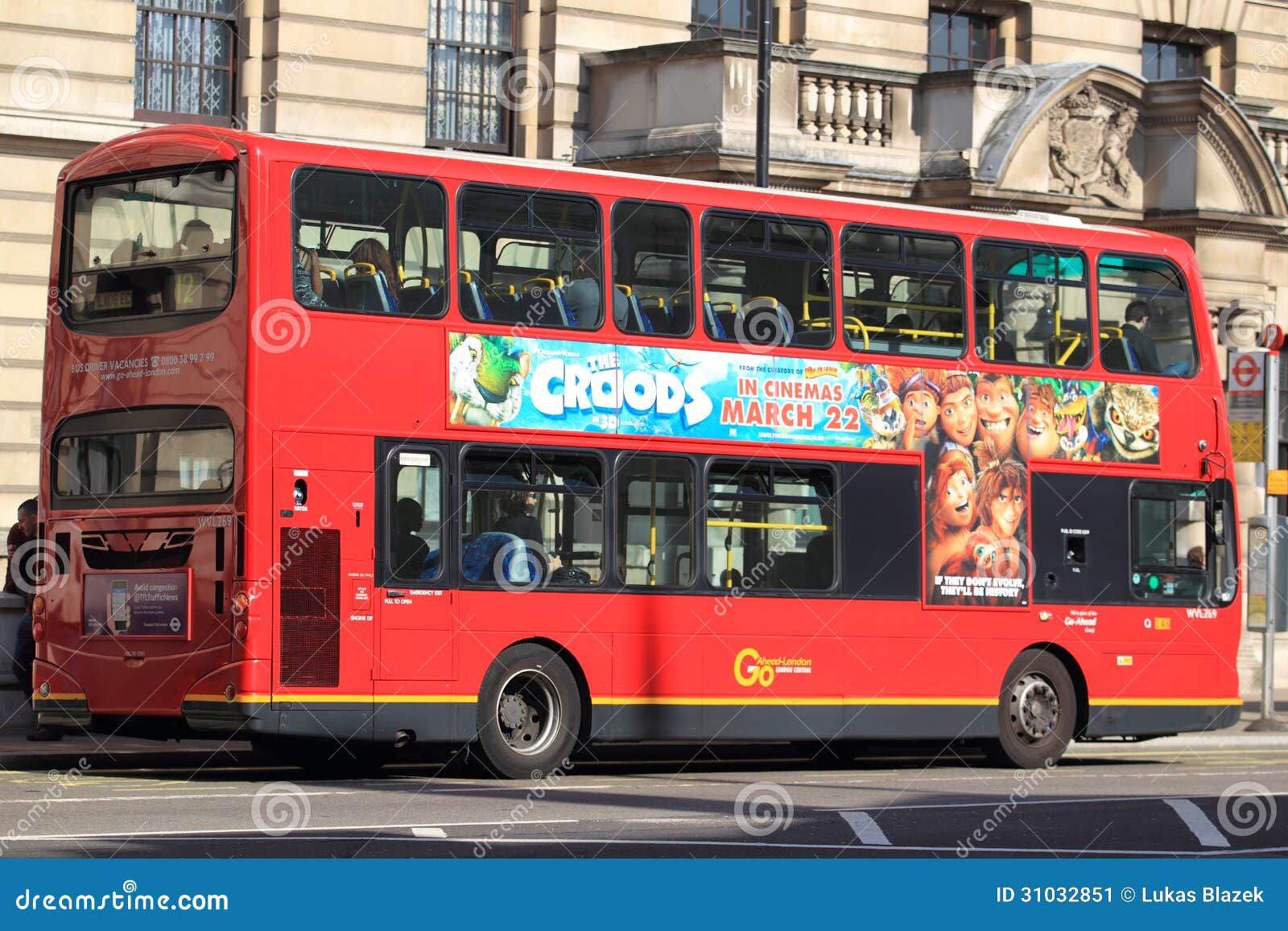 Double-decker in London editorial photo. Image of double - 31032851