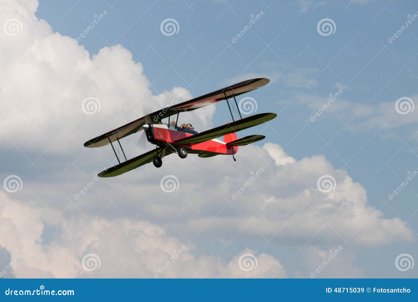 Model Biplane Stock Image | CartoonDealer.com #4357621