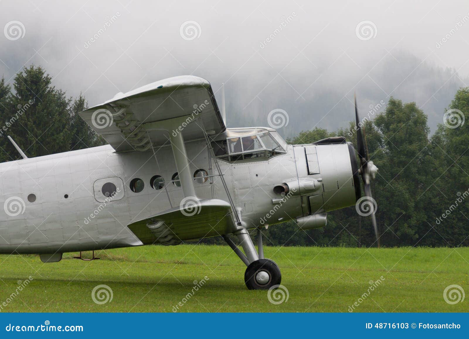 Double Decker - Model Biplane - Aircraft Stock Image - Image of ...
