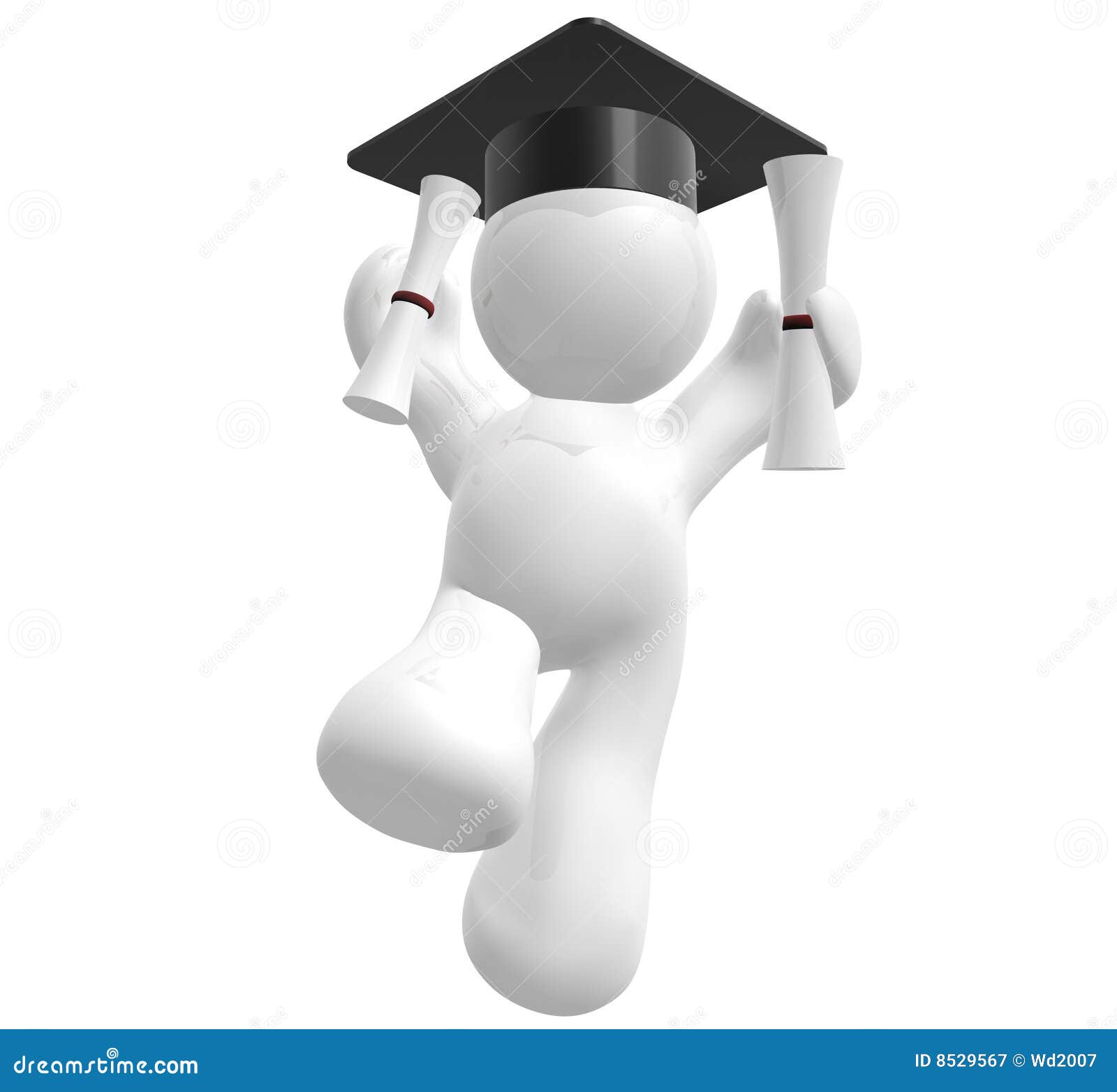Graduation Icon Figure Royalty-Free Stock Photo | CartoonDealer.com ...