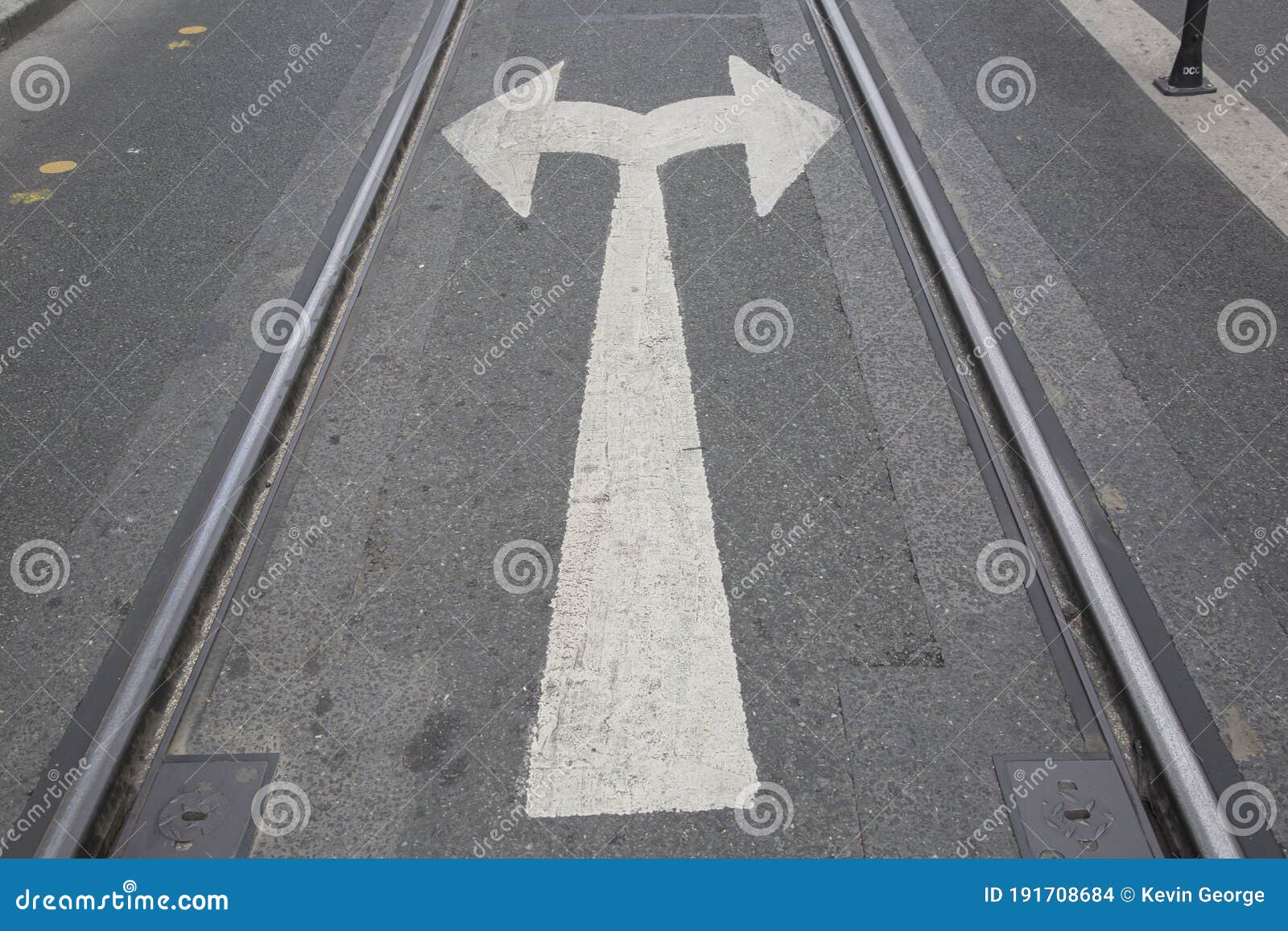 Double Direction Arrow Sign Stock Photo - Image of double, urban: 191708684