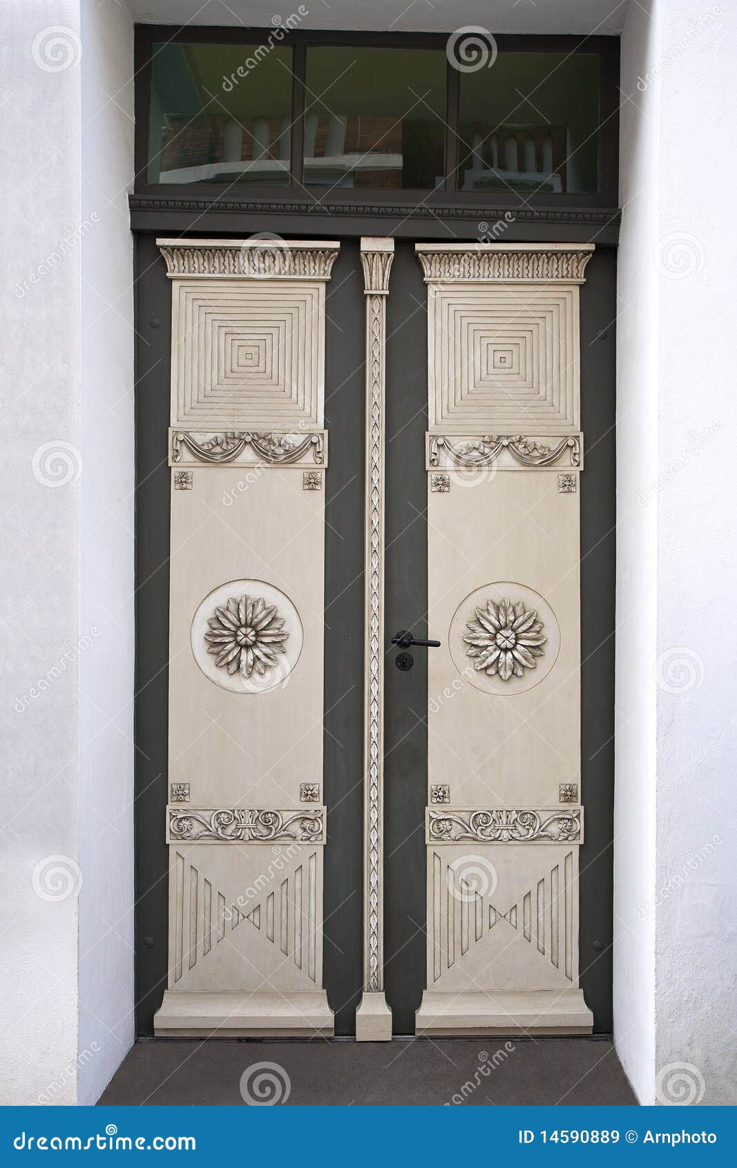 Double Door stock image. Image of architecture, germany - 14590889